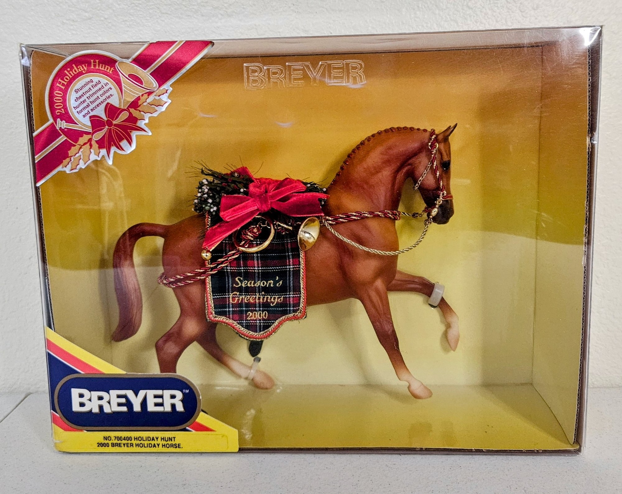 Breyer 2000 Season's Greetings Holiday Horse #21118 | Auctionninja.com