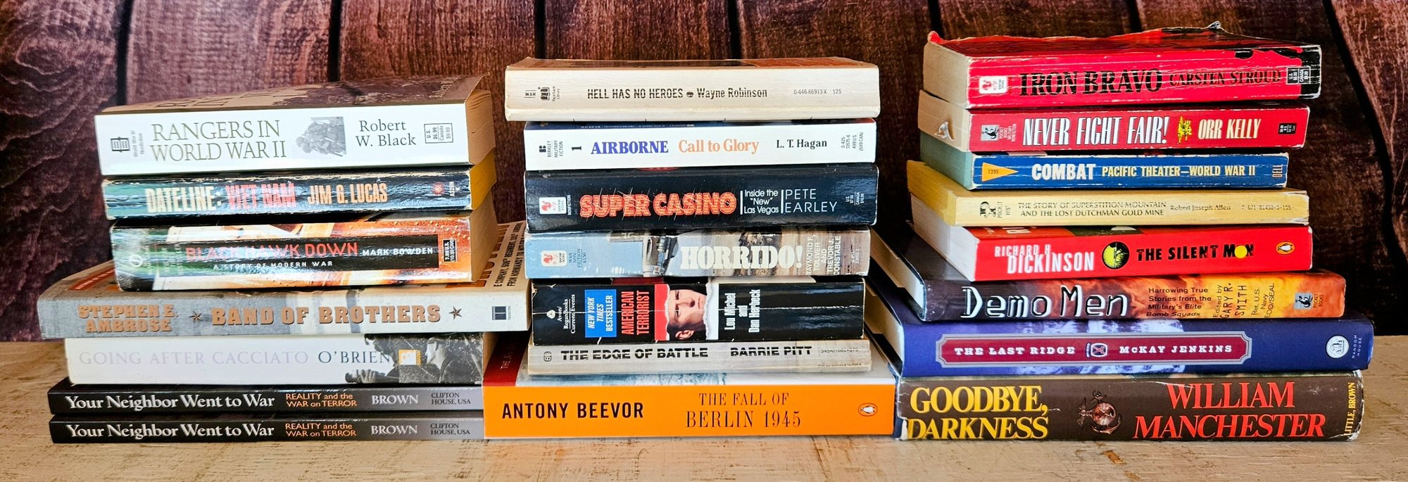 Collection Of Mostly War Books IL. Dateline: Vietnam , Rangers In World ...