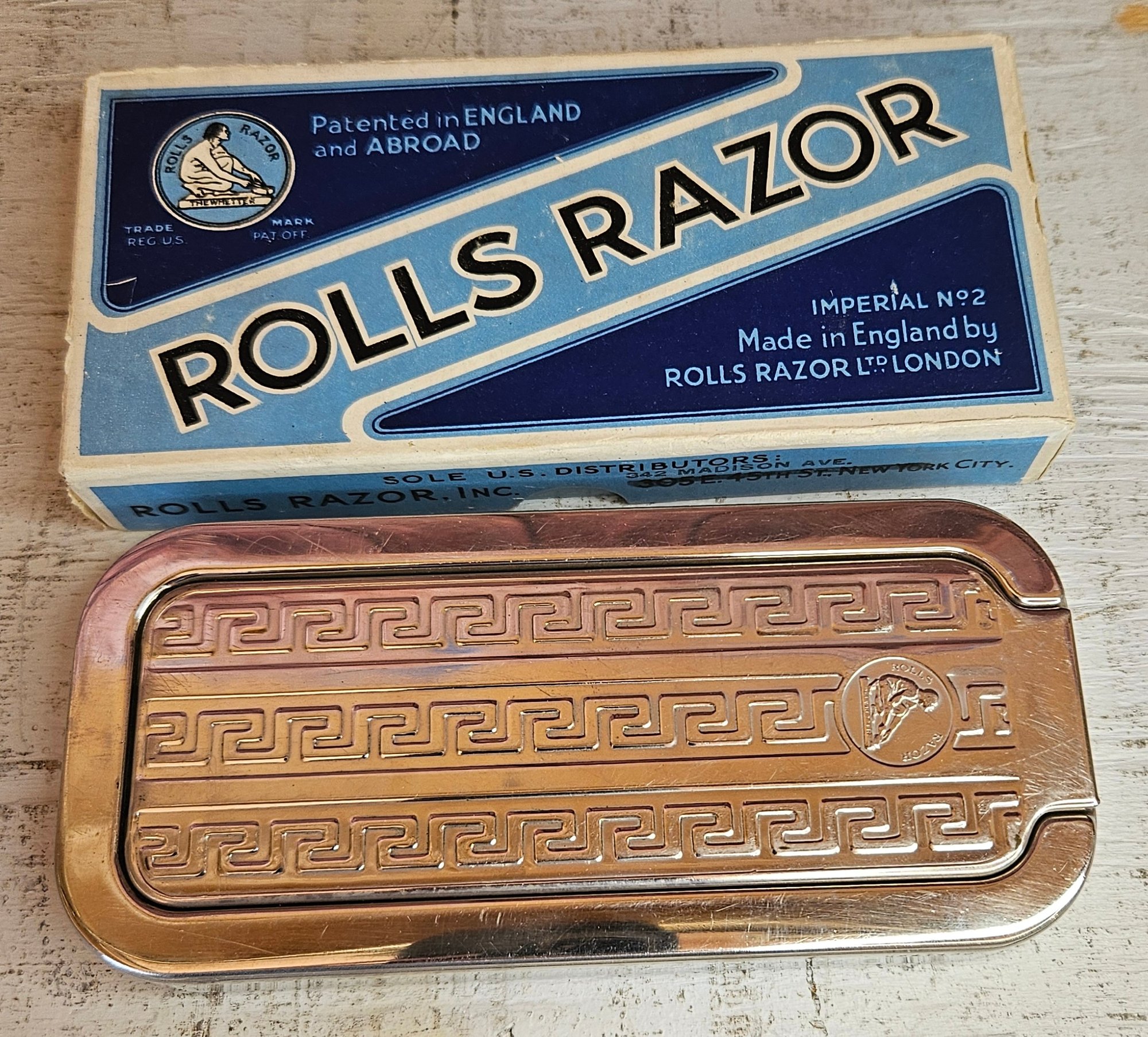Vintage Rolls Razor In Org Box #21230 | Auctionninja.com
