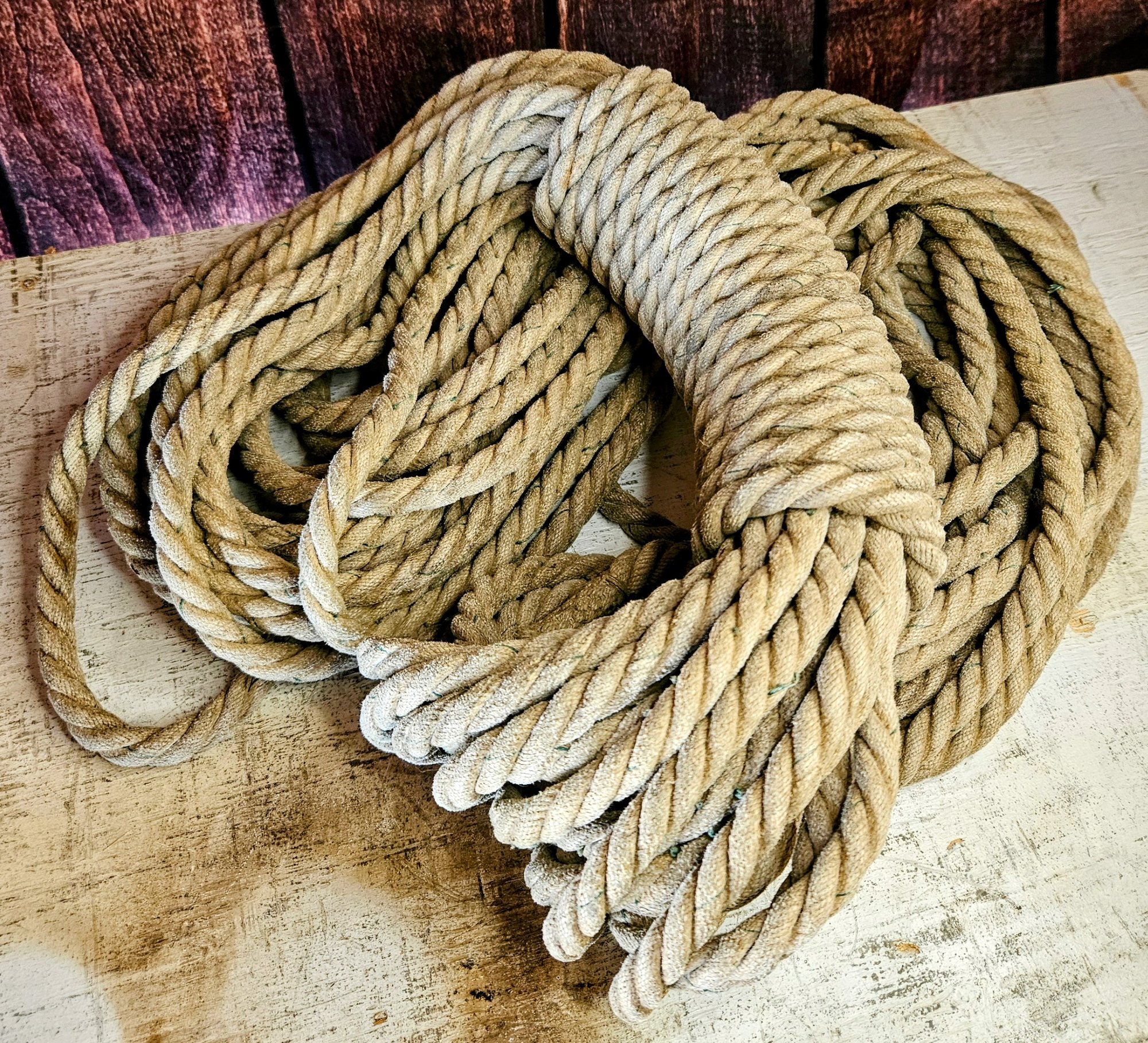 WWII German Mountain Troops Climbing Rope #21266 | Auctionninja.com