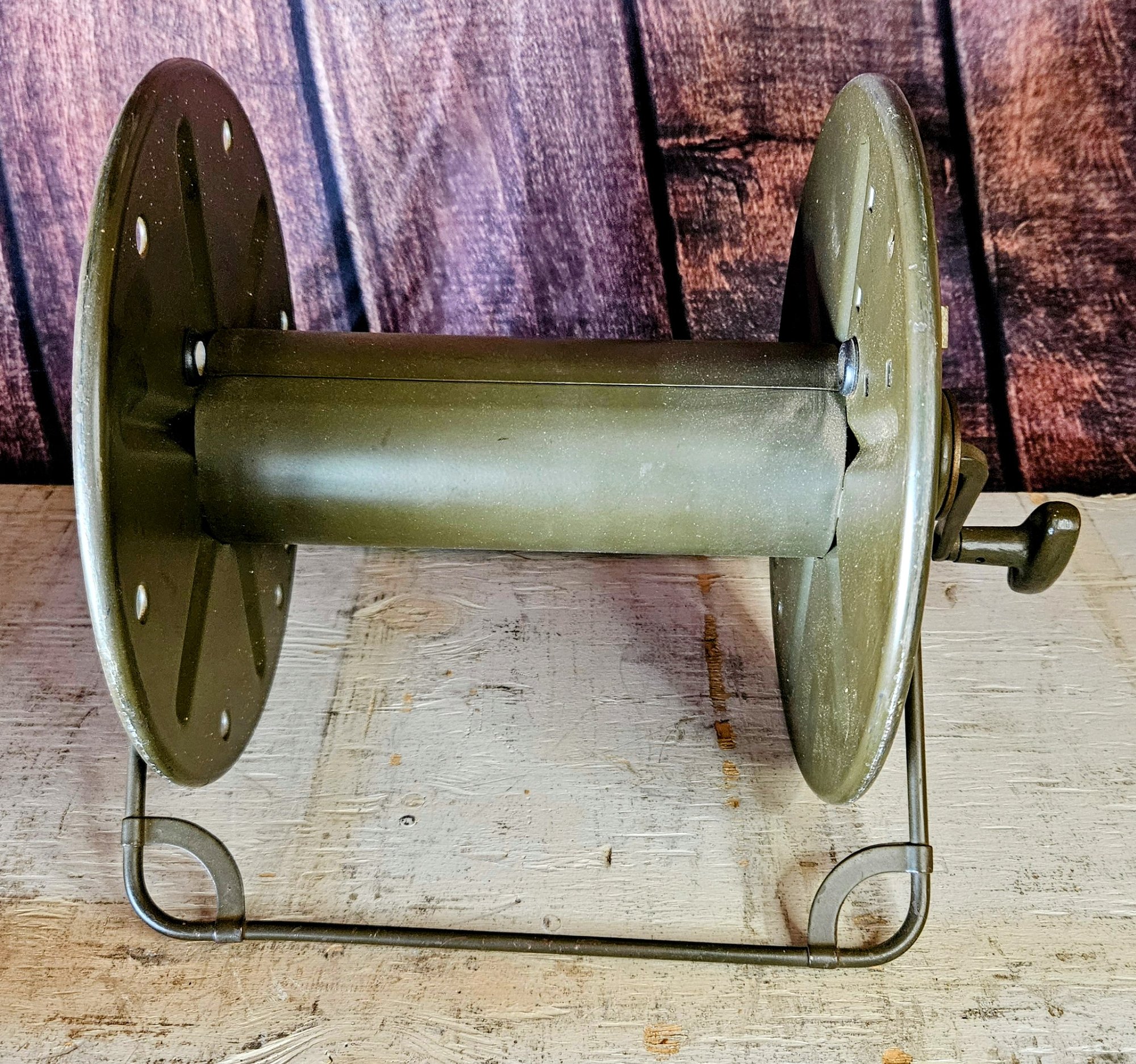 Supper Cool WWII U.S Army RL-39 Telephone Assult Wire Reel #21276 ...