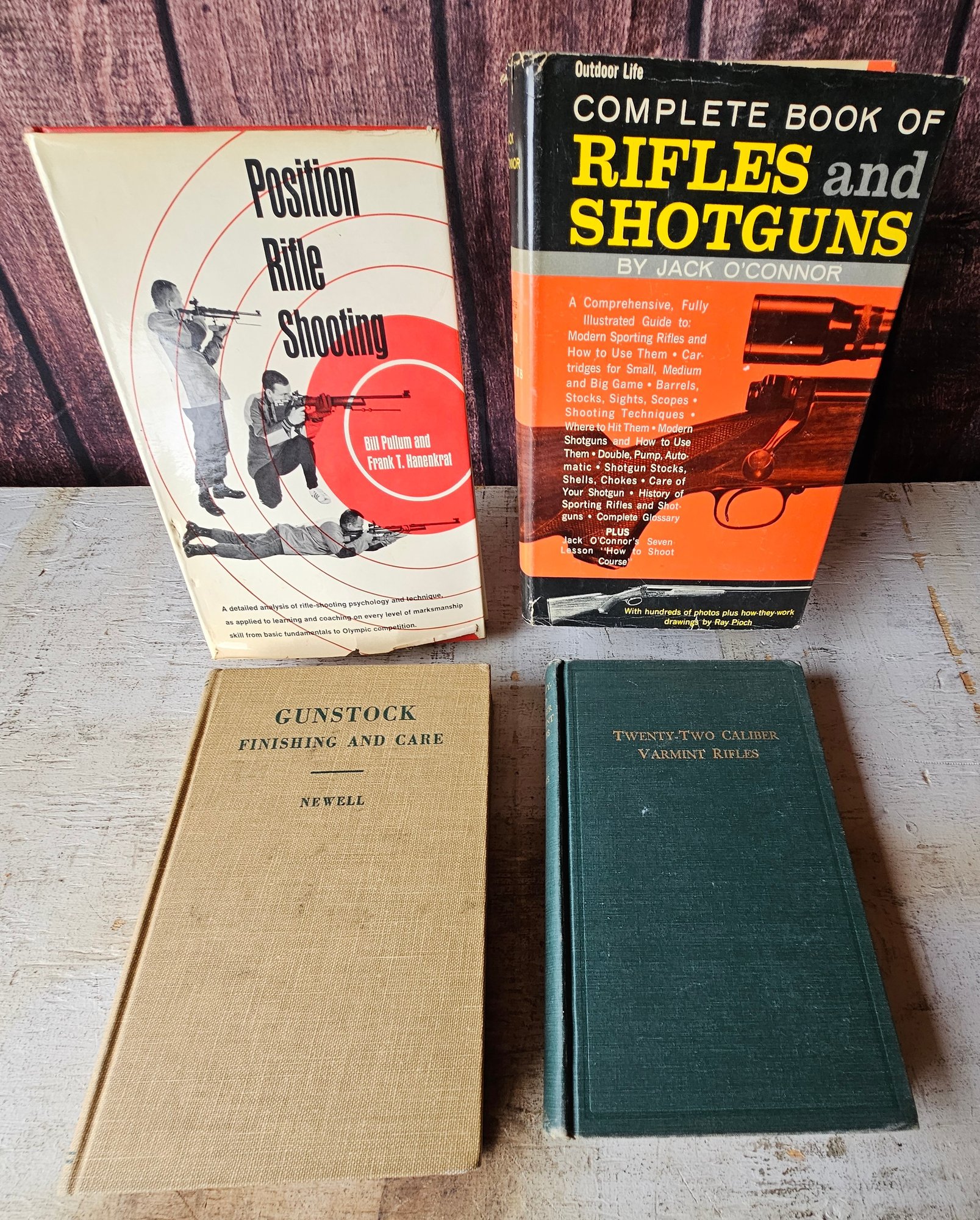 Vintage Books On Shooting And Guns Incl. Rifles And Shotguns, Position ...