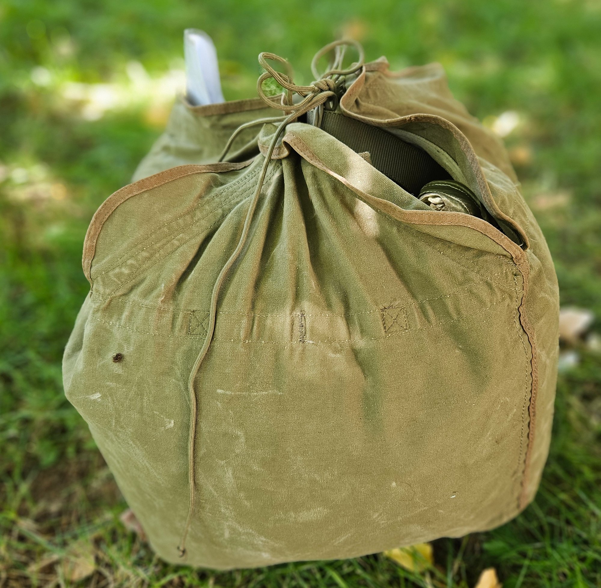 Vietnam 1971 USAF Personnel Parachute W Shroud Lines And Harness #21942 ...