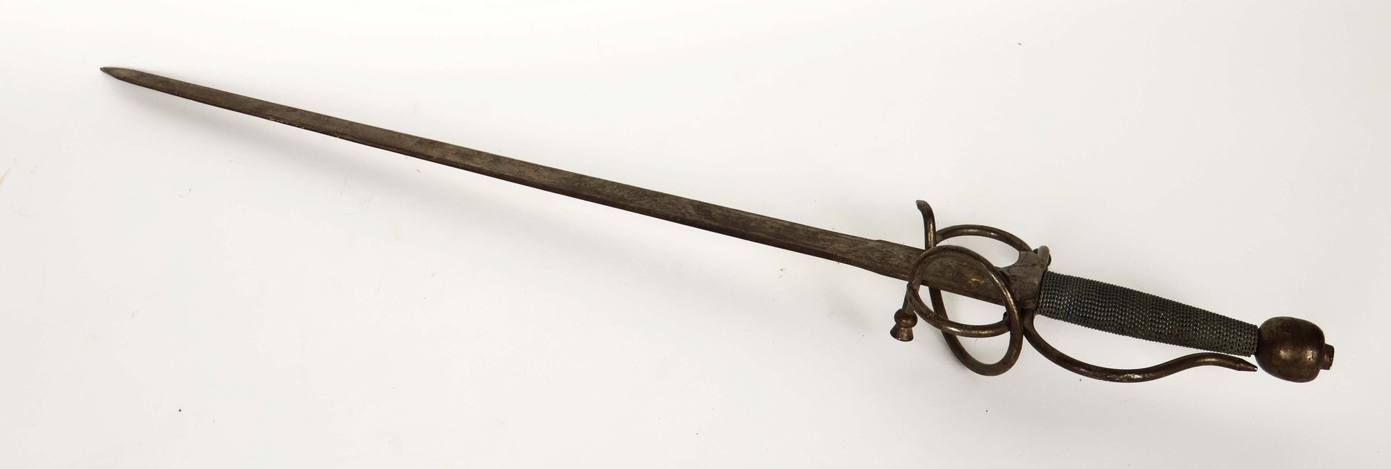 Antique Sword Colanda Del Cid Of Toledo Spain. Incredible Engraving ...