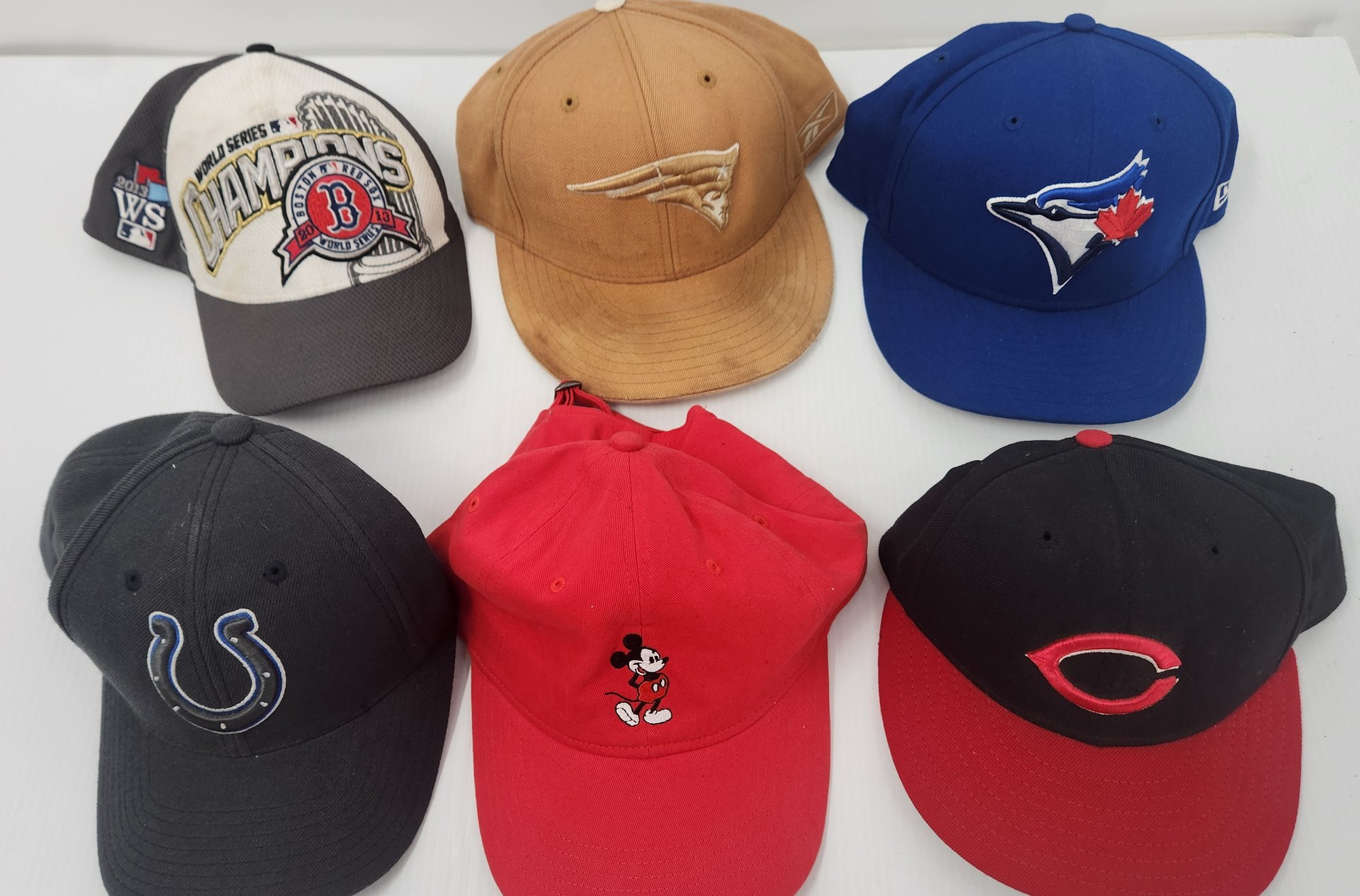 GIANT - 37 Various Baseball Hats Collection Lot - All Sports & Teams ...