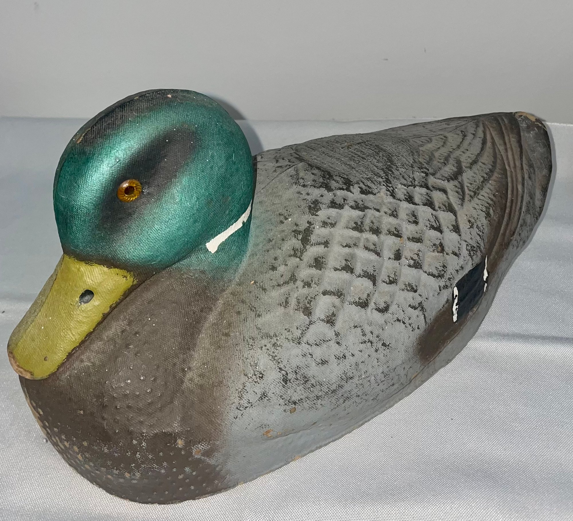 Vintage Mallard Duck Decoy #1398 | Auctionninja.com