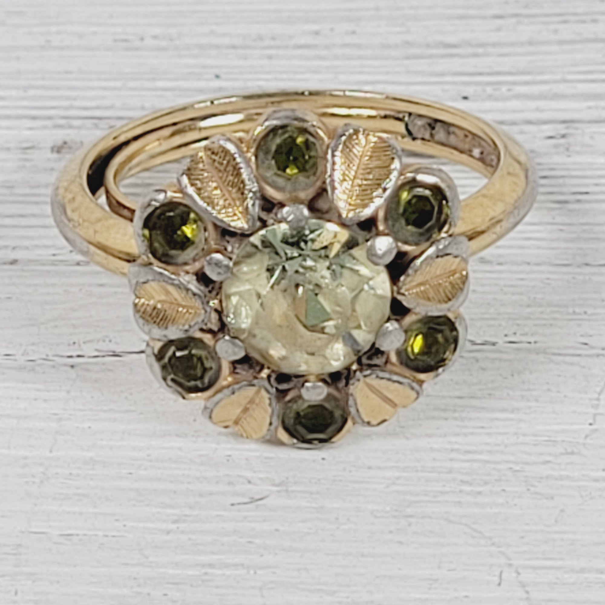 Vintage Avon Ring Size 7 Gold-Tone Beautiful Design Classic Costume ...
