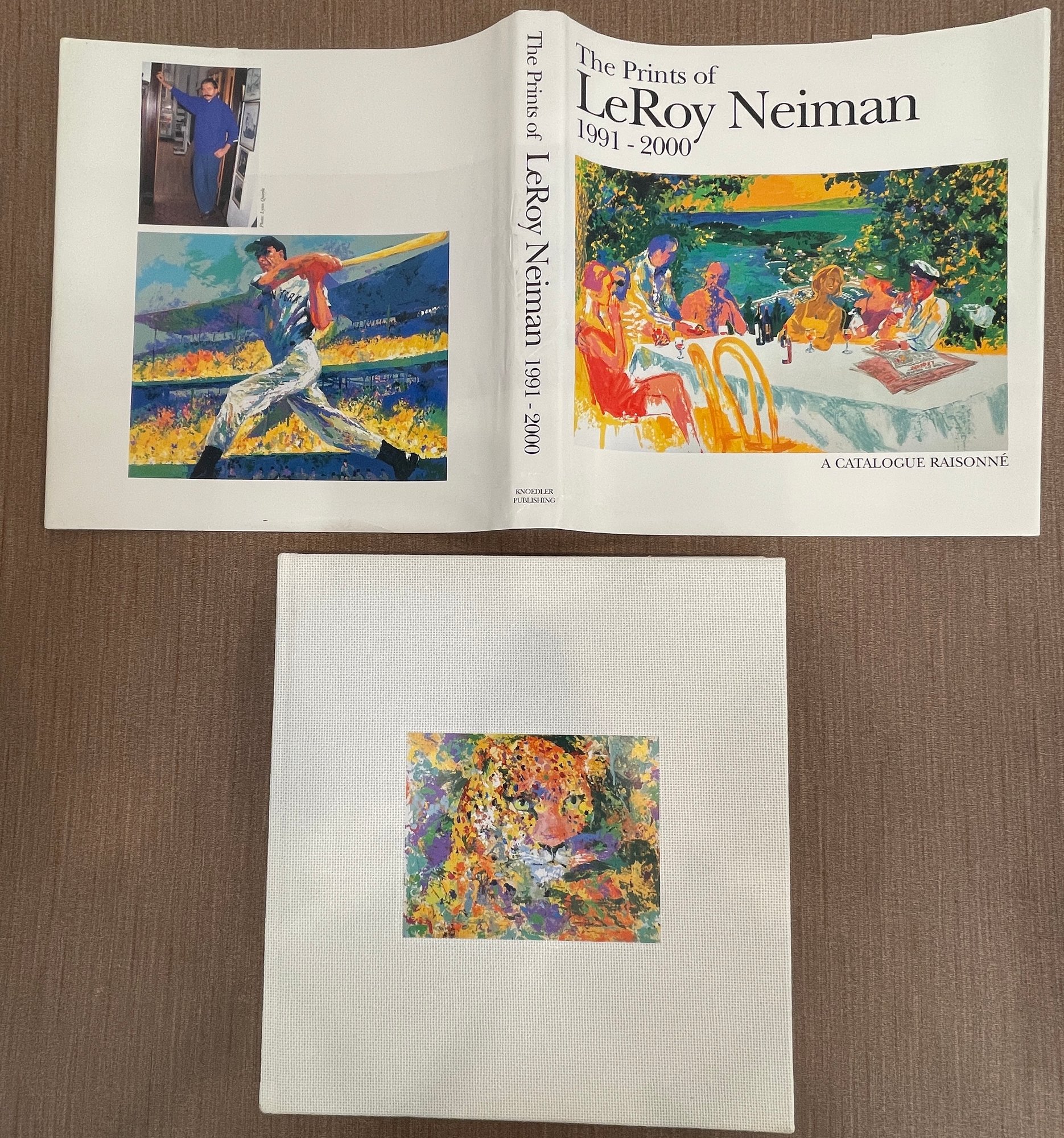 Signed Leroy Neiman The Prints Of Leroy Neiman 1991-2000 Hardcover Book ...