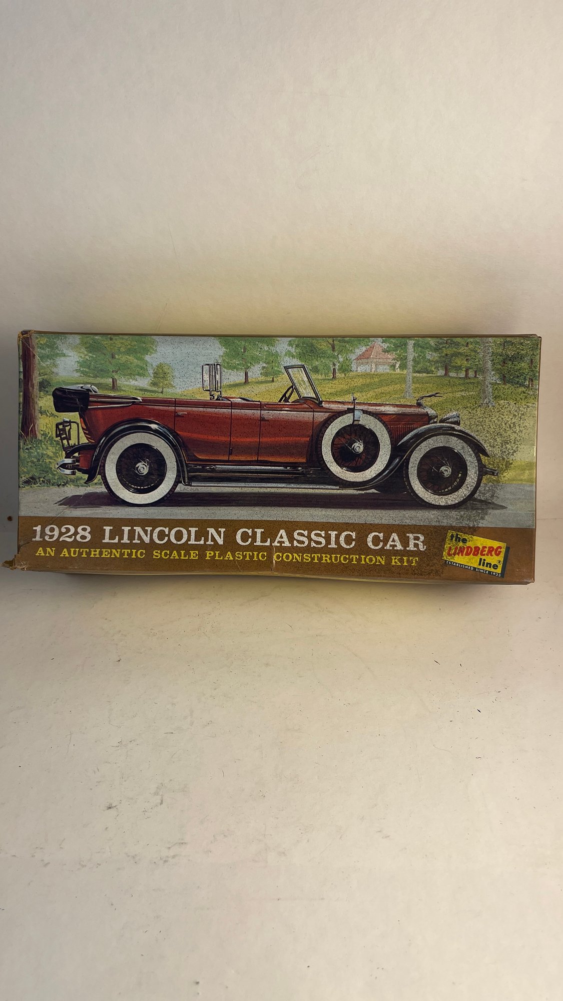 Classic The Lindberg Line Model Car 1/32 1928 Lincoln Touring Car #1093 ...