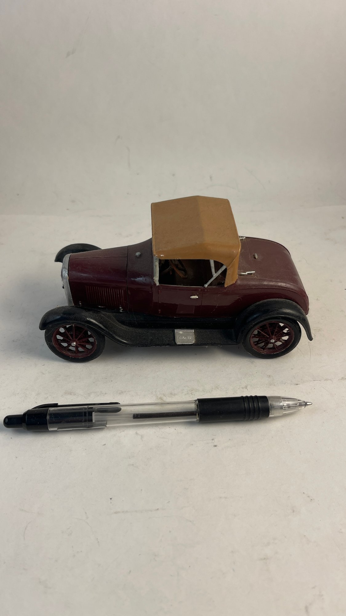 Vintage Model A Ford Diecast Toy Brown #1194 | Auctionninja.com