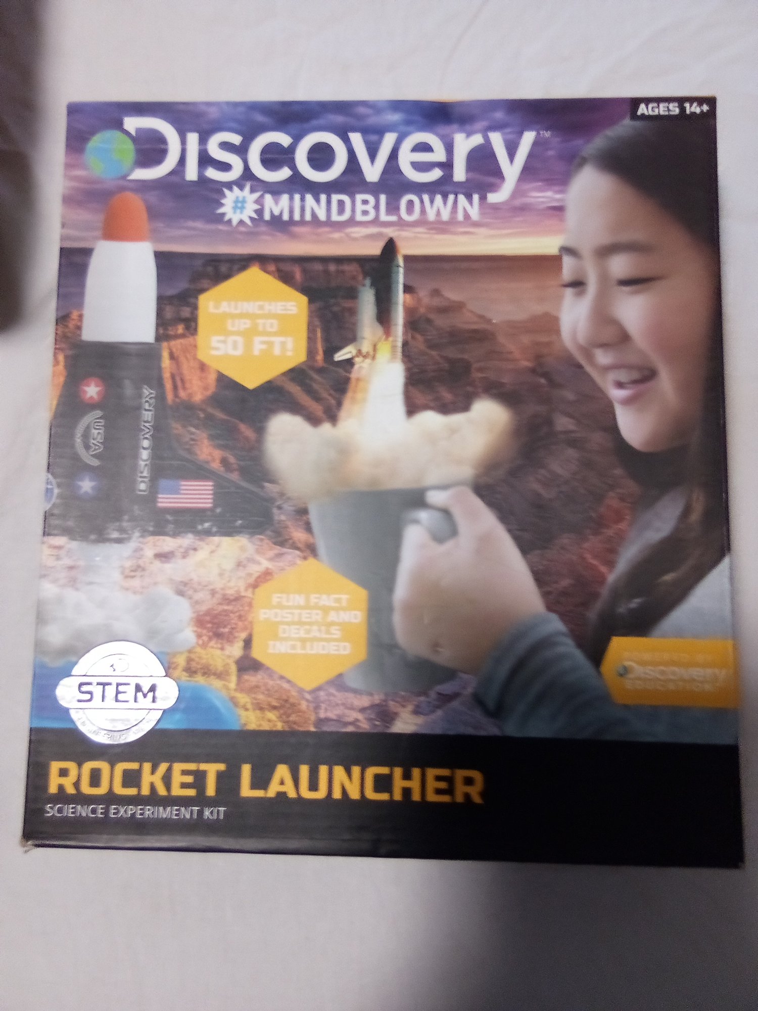 Discovery Rocket Launcher Science Experiment Kit #11198 | Auctionninja.com