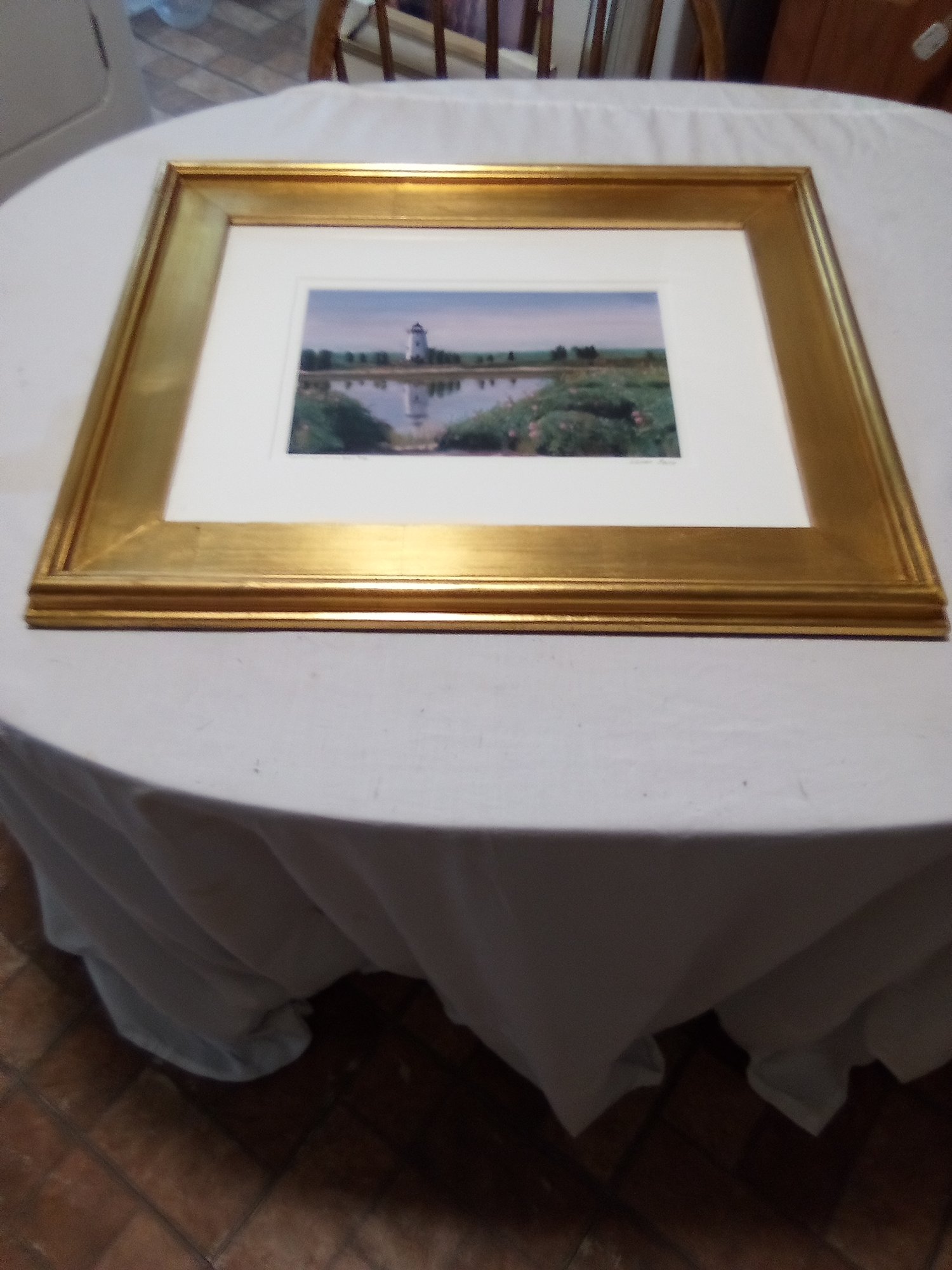 Wareen Gaines Edgartown Dight Amidst Beach Rose #11262 | Auctionninja.com