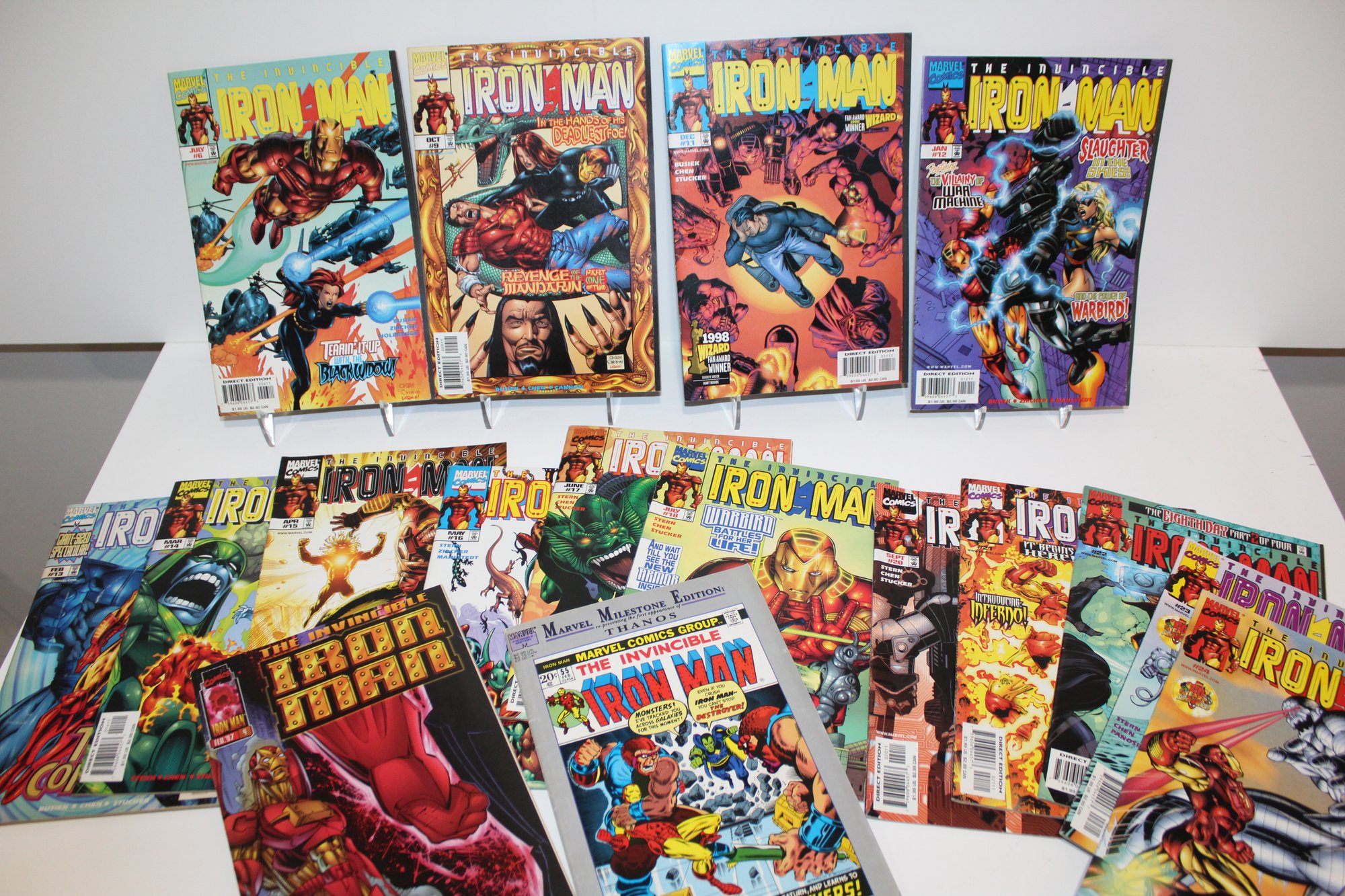 18 Comic Iron Man Group (3rd Series) - Marvel Milestone Edition Iron ...