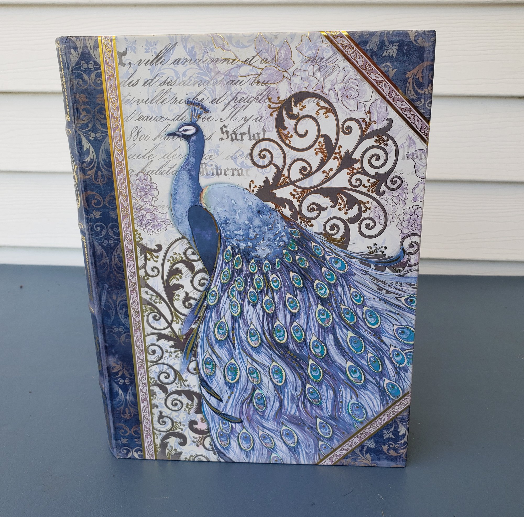 Unique Peacock Hidden Storage Box #3312 | Auctionninja.com