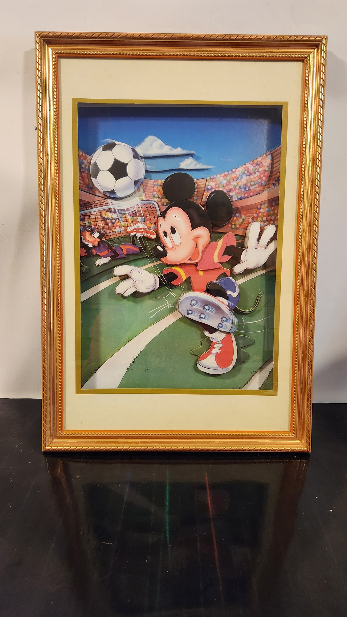Framed 3 Dimensional Mickey Mouse #6048 | Auctionninja.com
