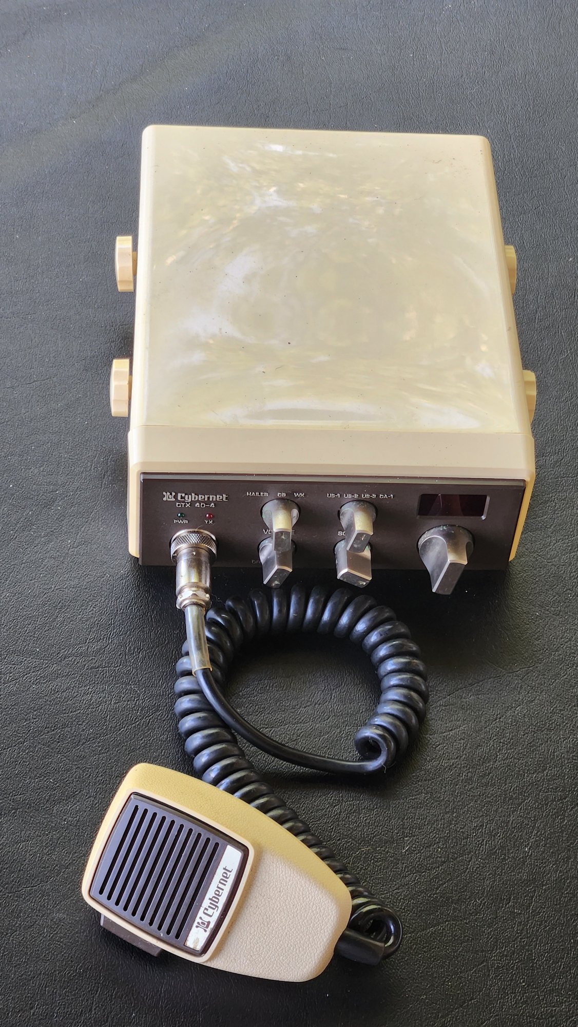 Cybernet CTX 40-4 Marine Citizen Band Radio #9248 | Auctionninja.com