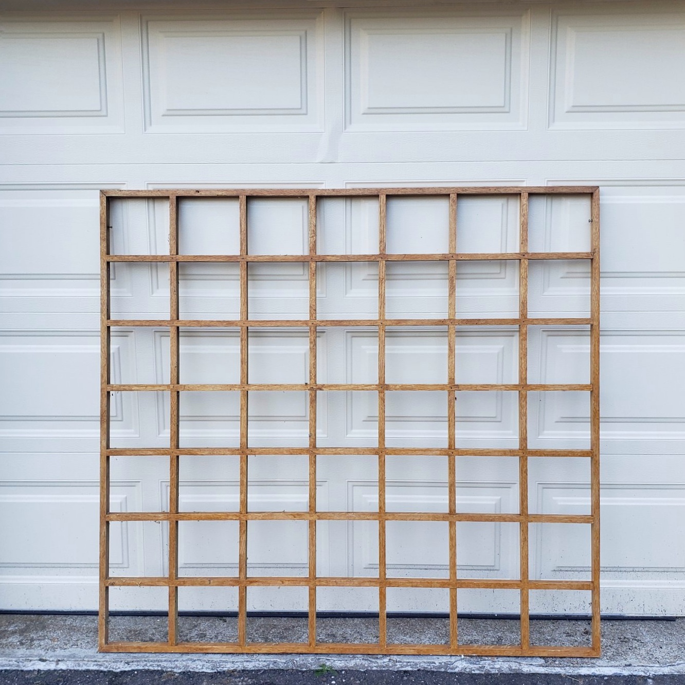 Custom Made Oak Trellis For Indoor Or Outdoor Use #12028 | Auctionninja.com