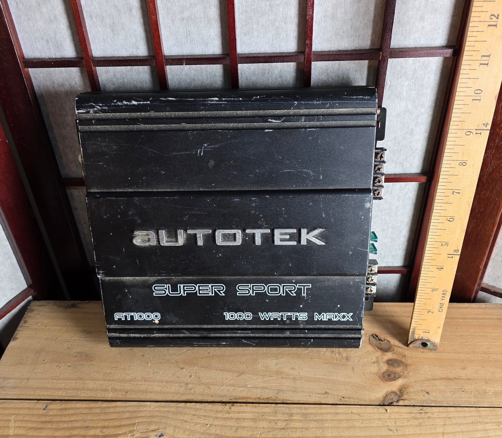 AutoTek Super Sport AT1000 2 Channel 1000 Watts Maxx Amplifier #2046015 ...