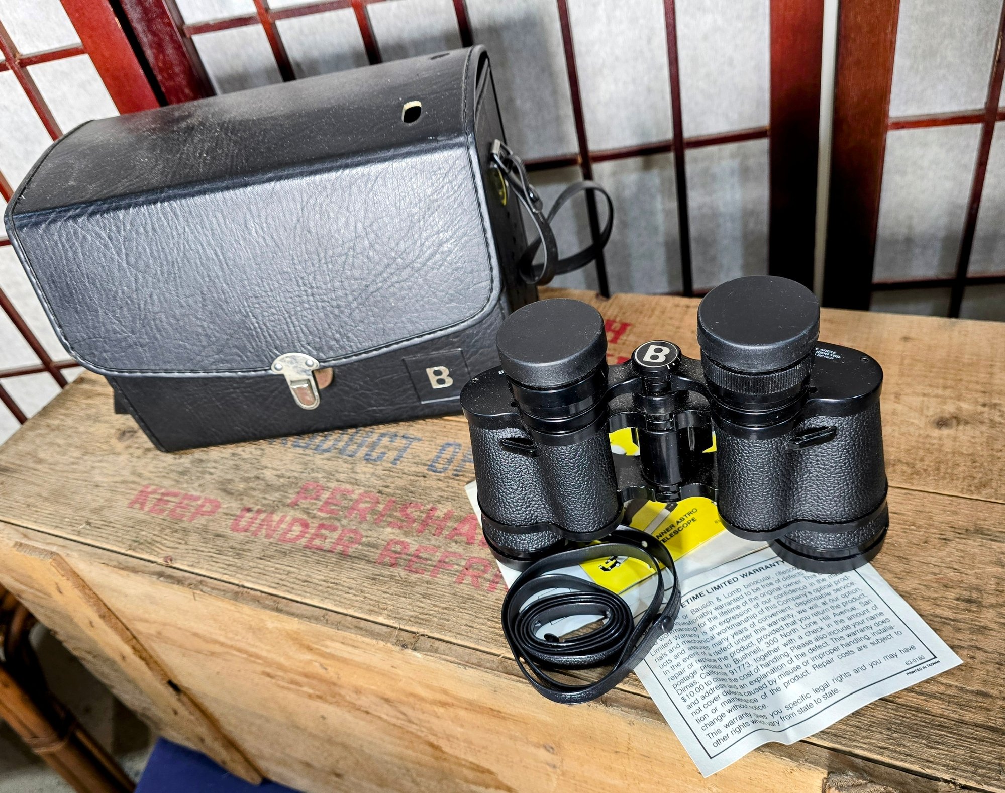 Ensign By Bushnell Binoculars Vintage 7x35 Coated Optics #2046016 ...