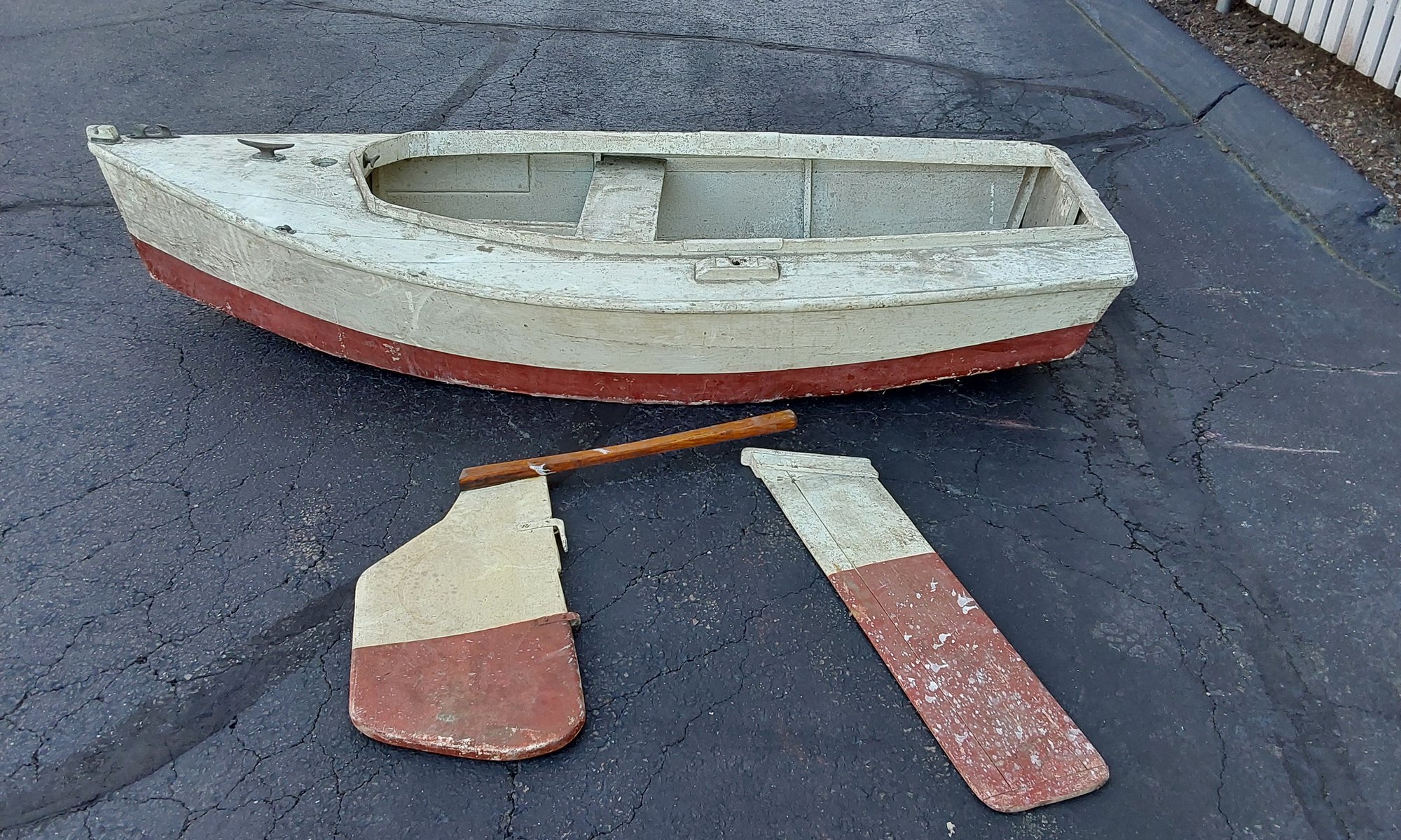 Super Cool Vintage Wooden Sail Boat For Restore Or Display #2030305 ...