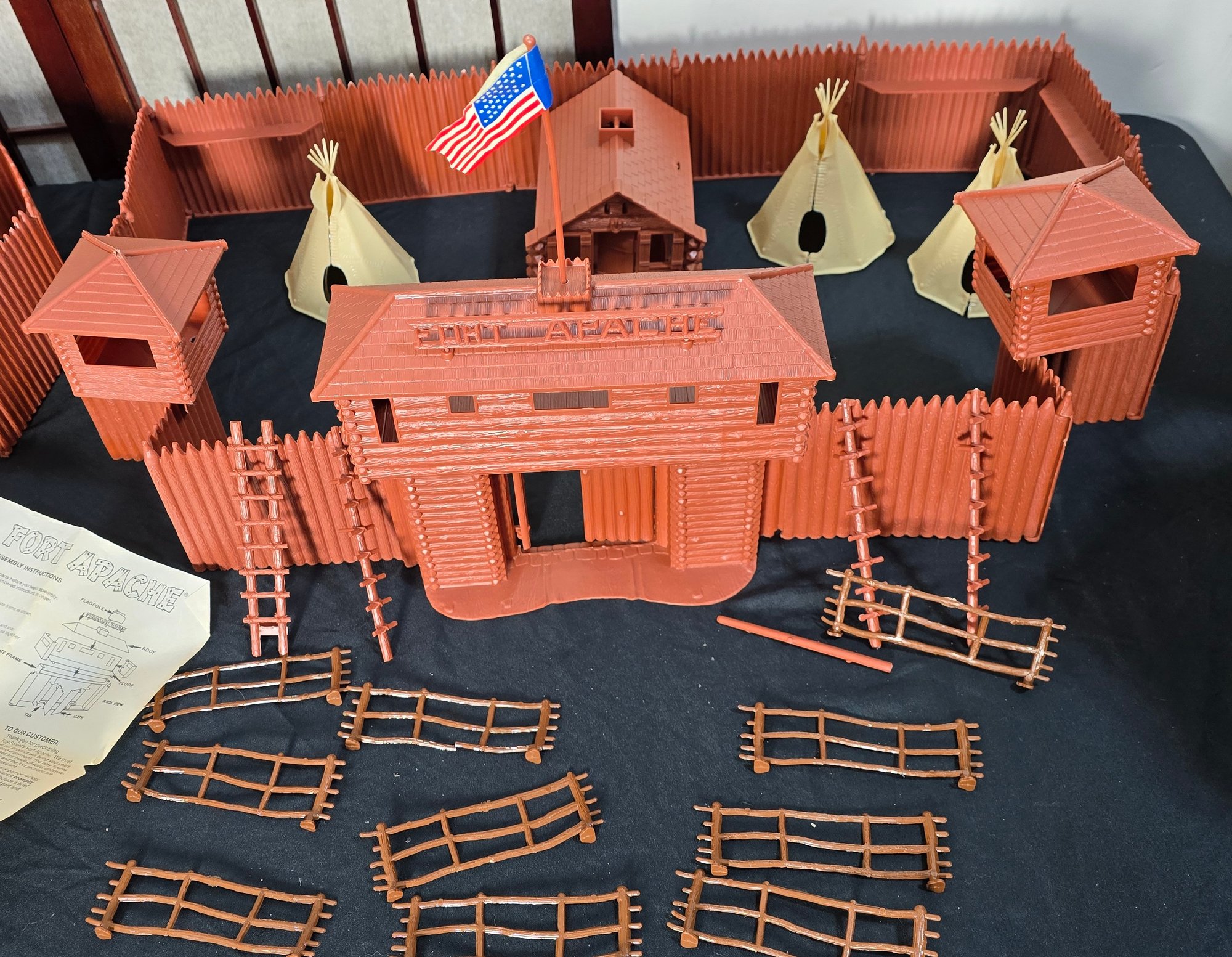 Marx Toys Fort Apache Play Set Vintage Commemorative Edition 1 Of 2 ...