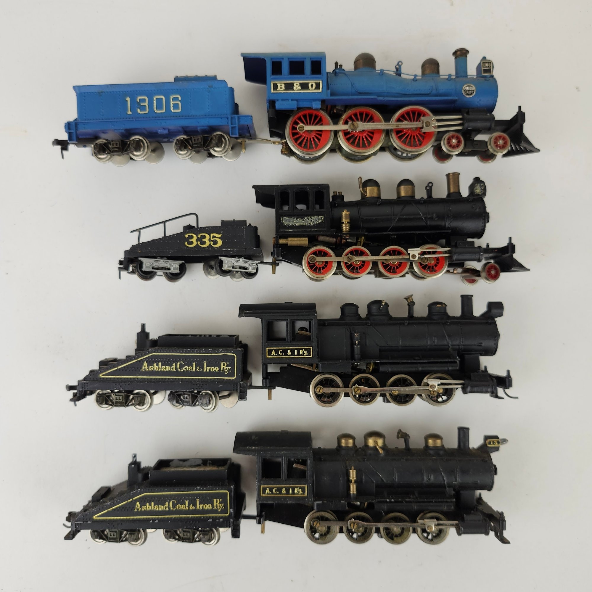 Steam Engines And Tenders HO Gauge #2211961 | Auctionninja.com