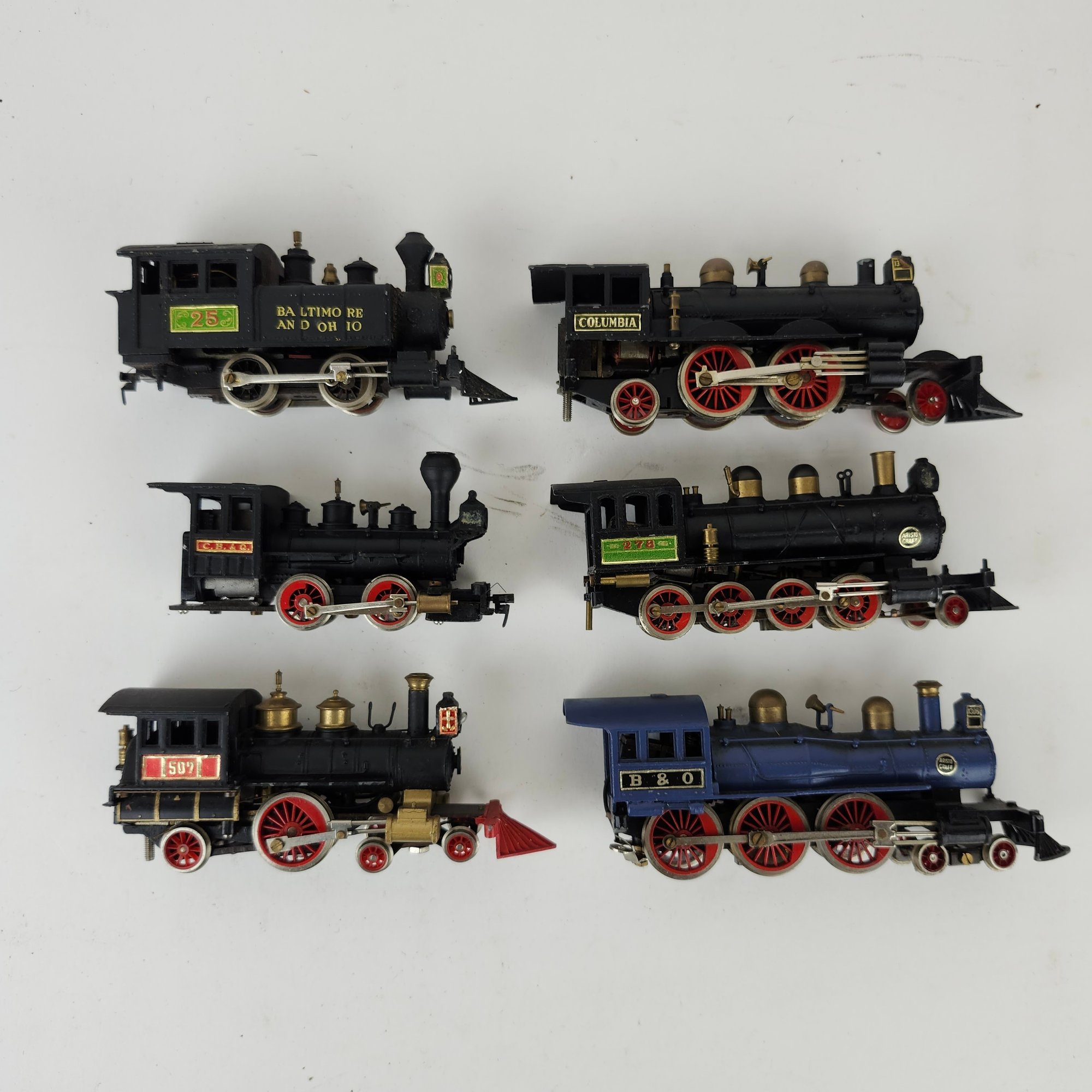 Steam Engines And Tenders HO Gauge #2211961 | Auctionninja.com