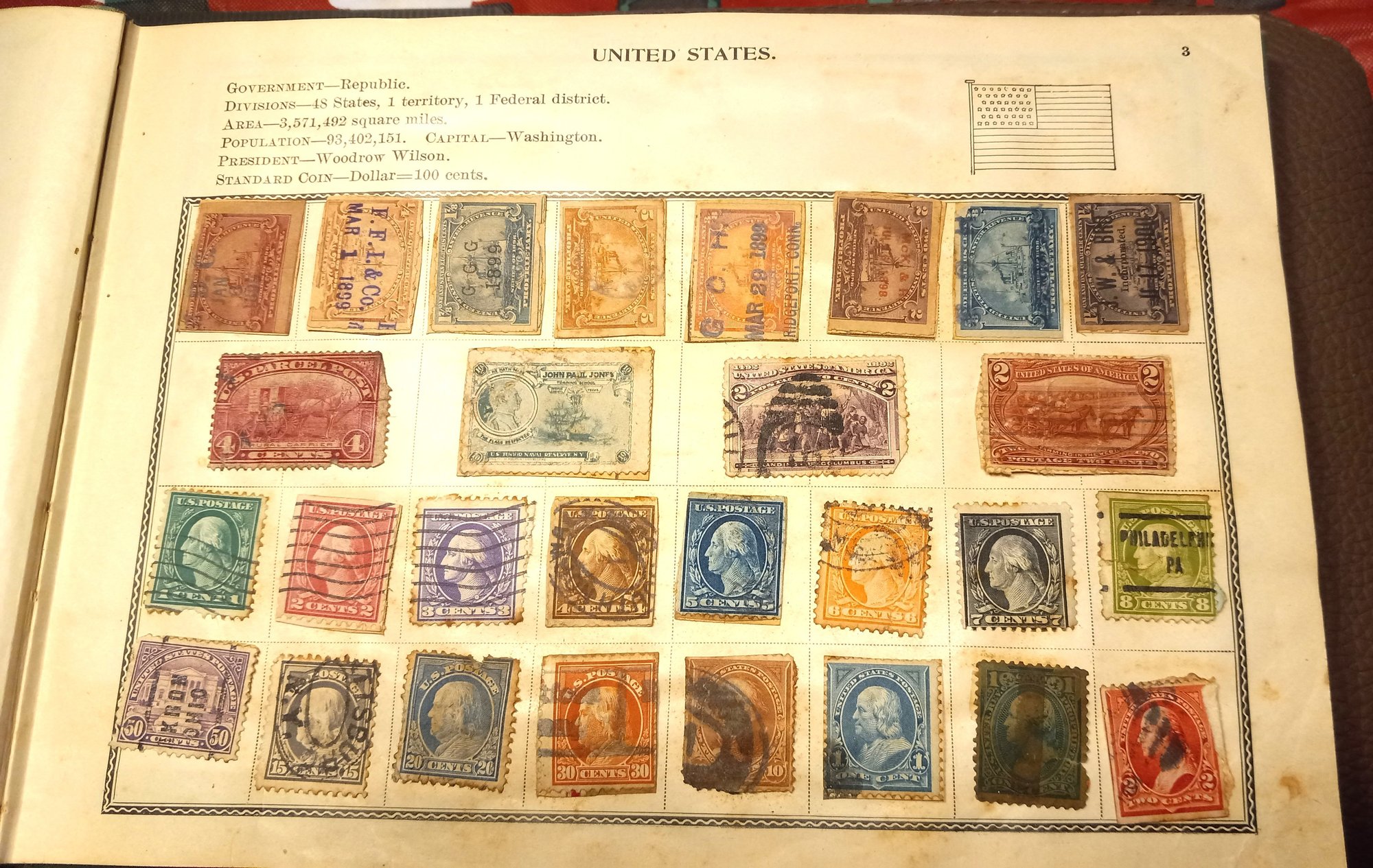 Amazing Stamps From Mid 1800s US Stamps US Colonies Stamps And Other ...