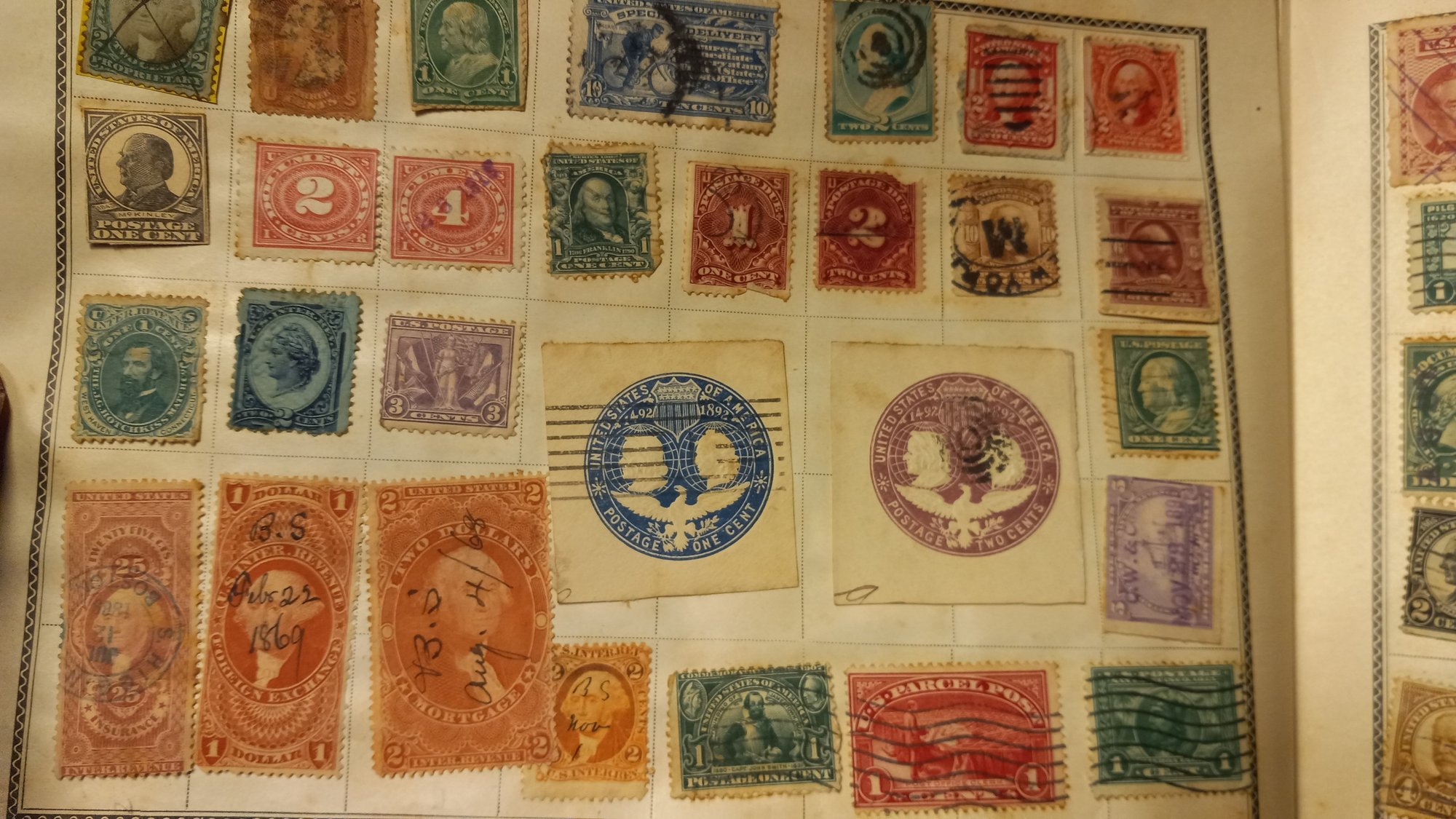 Amazing Stamps From Mid 1800s US Stamps US Colonies Stamps And Other ...