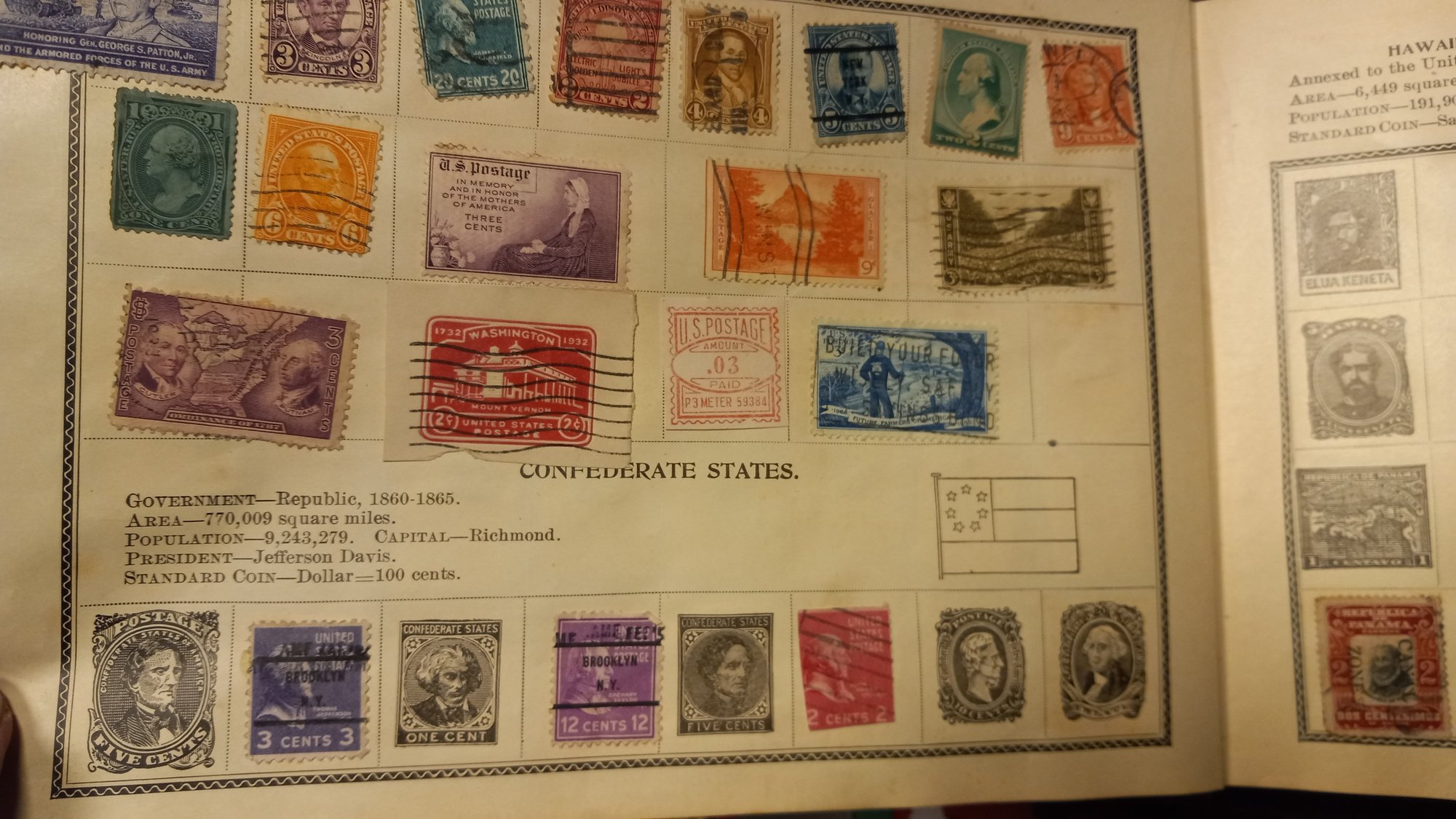 Amazing Stamps From Mid 1800s US Stamps US Colonies Stamps And Other ...
