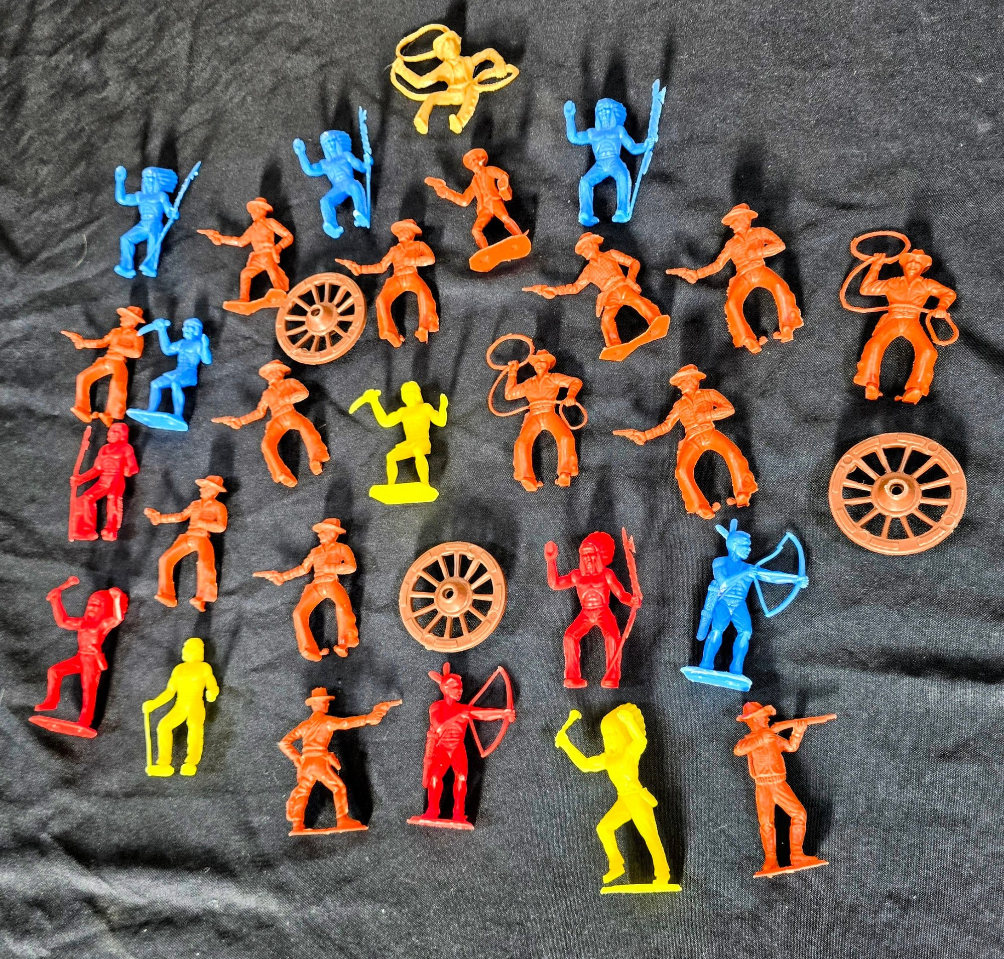 Cowboy & Indian Plastic Marx D-o Auction Figure Lot #2031238 ...