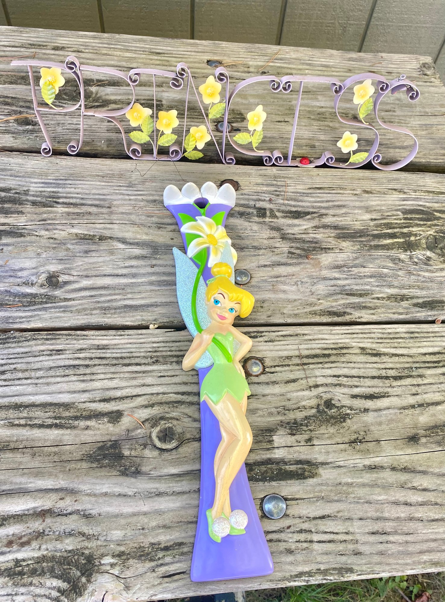 Metal Princess Decor And Tinkerbell Decor #16871 | Auctionninja.com