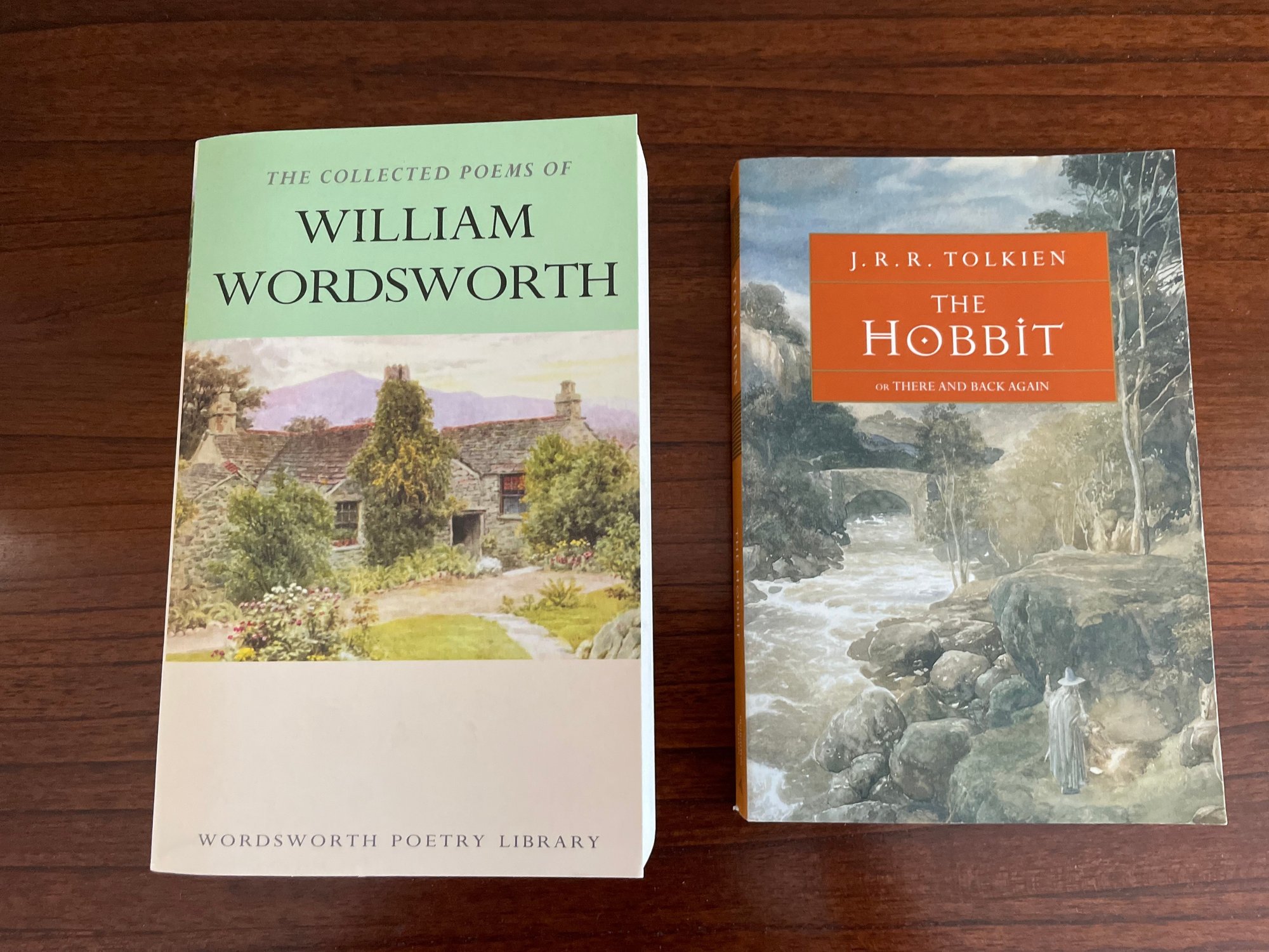 Two Books : Tolkiens The Hobbit And Collected Poems Of William ...