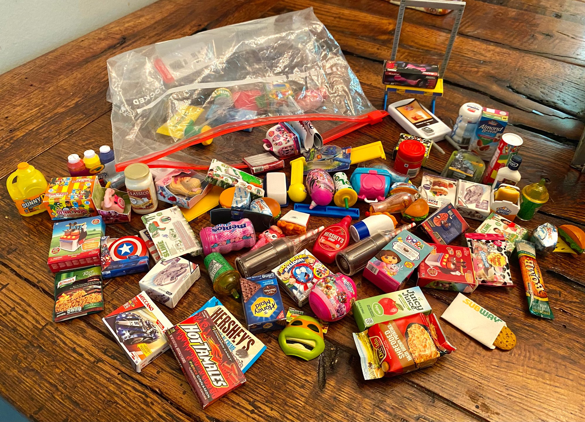 Large Lot Of MINI BRANDS Items- Food, Toys And More #12853 ...