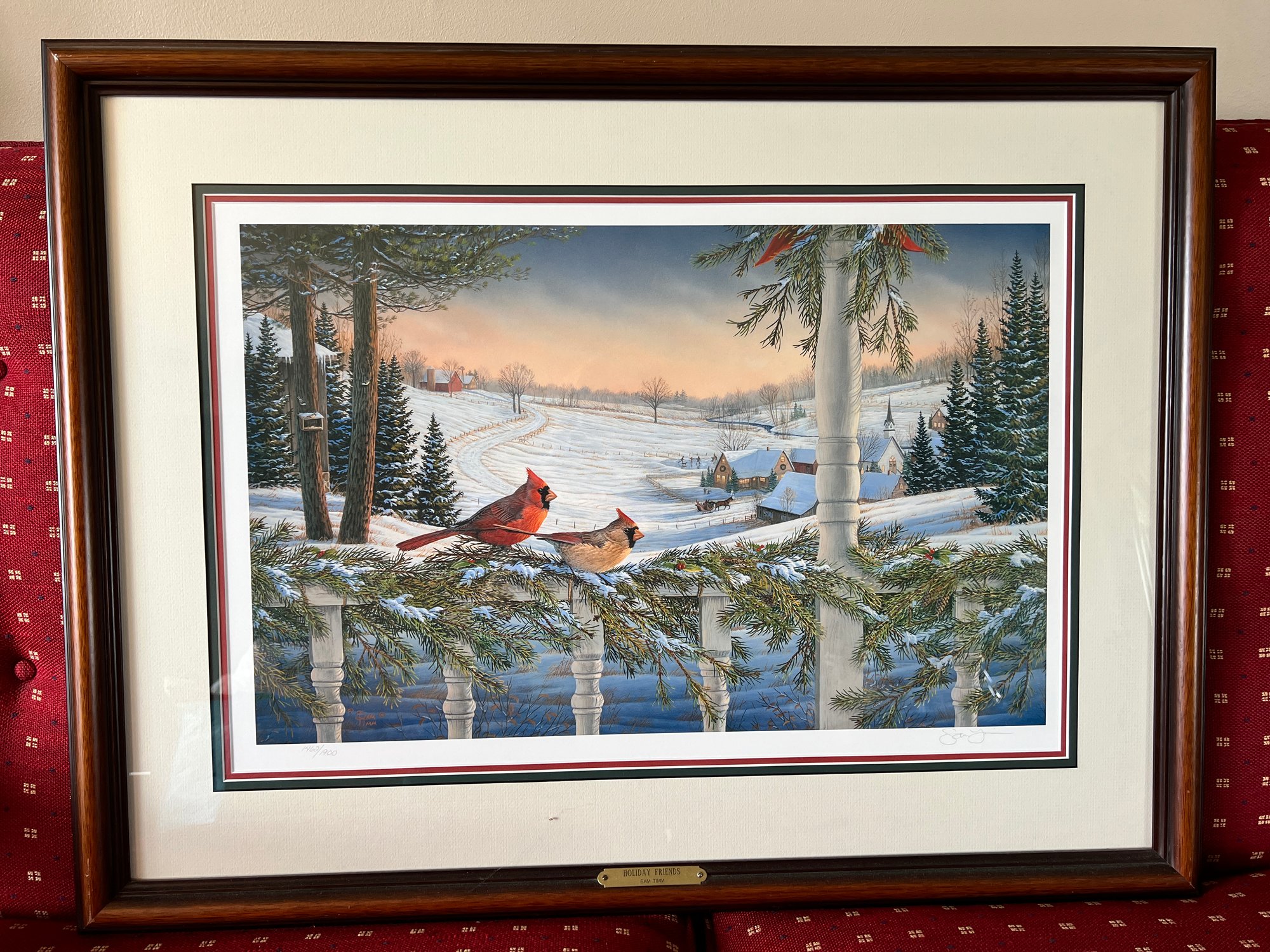 Holiday Friends-artist Is Sam Timm #2094907 | Auctionninja.com