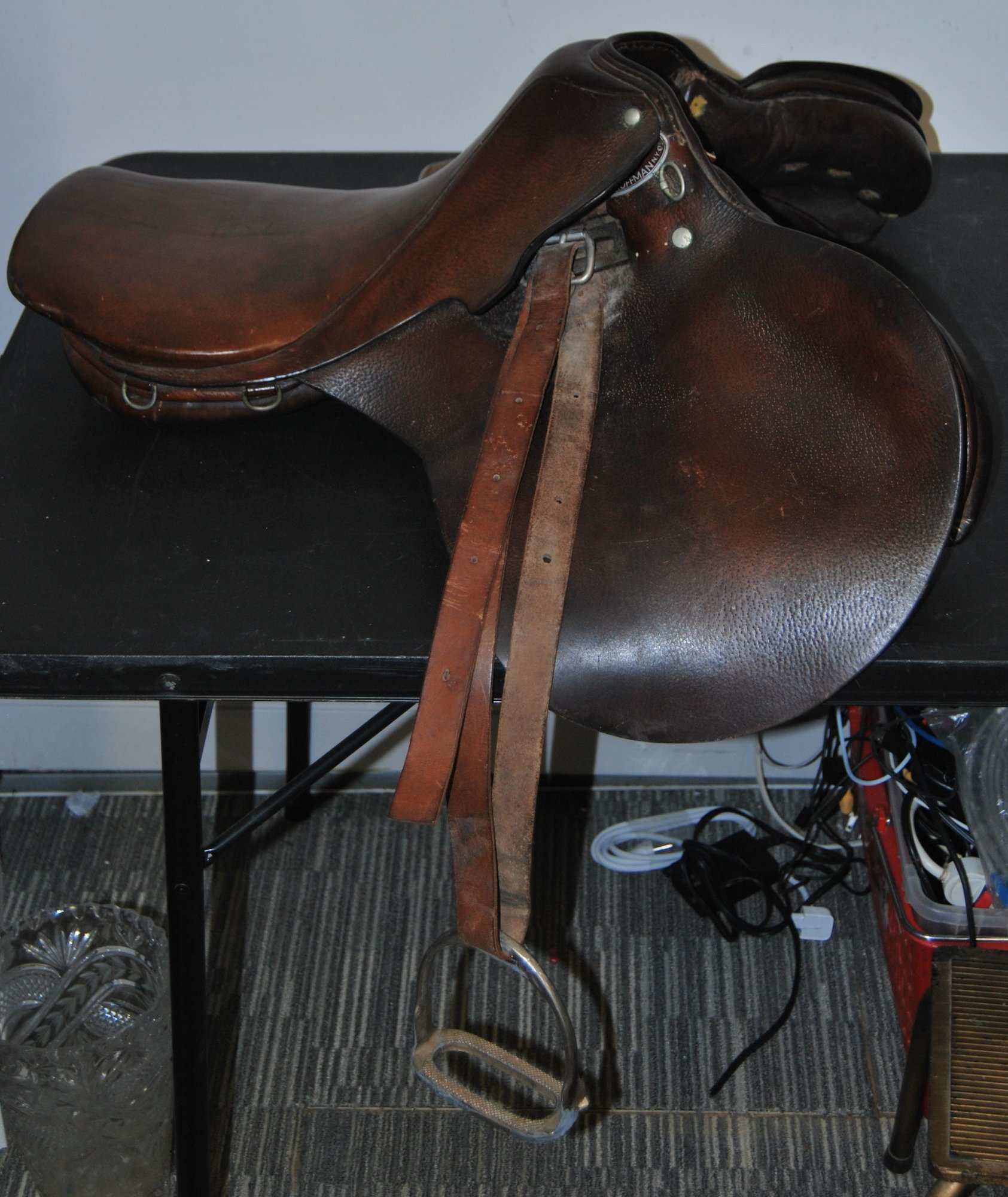 Stubbens Saddle Made In Germany For Kauffman NYC #30543 | Auctionninja.com