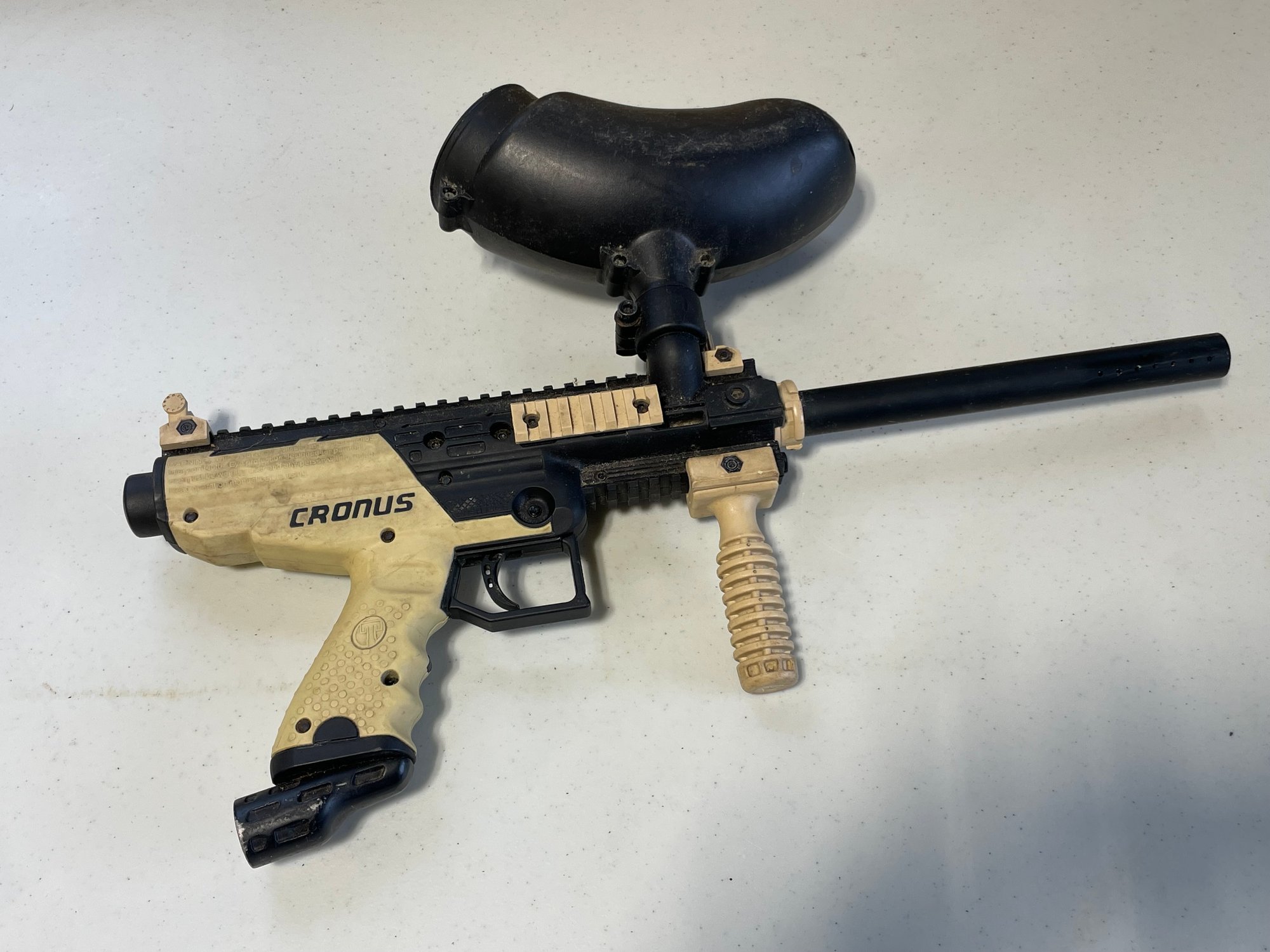 Tippmann Cronus Paintball Marker With Gravity Loader #9313 | Auctionninja.com