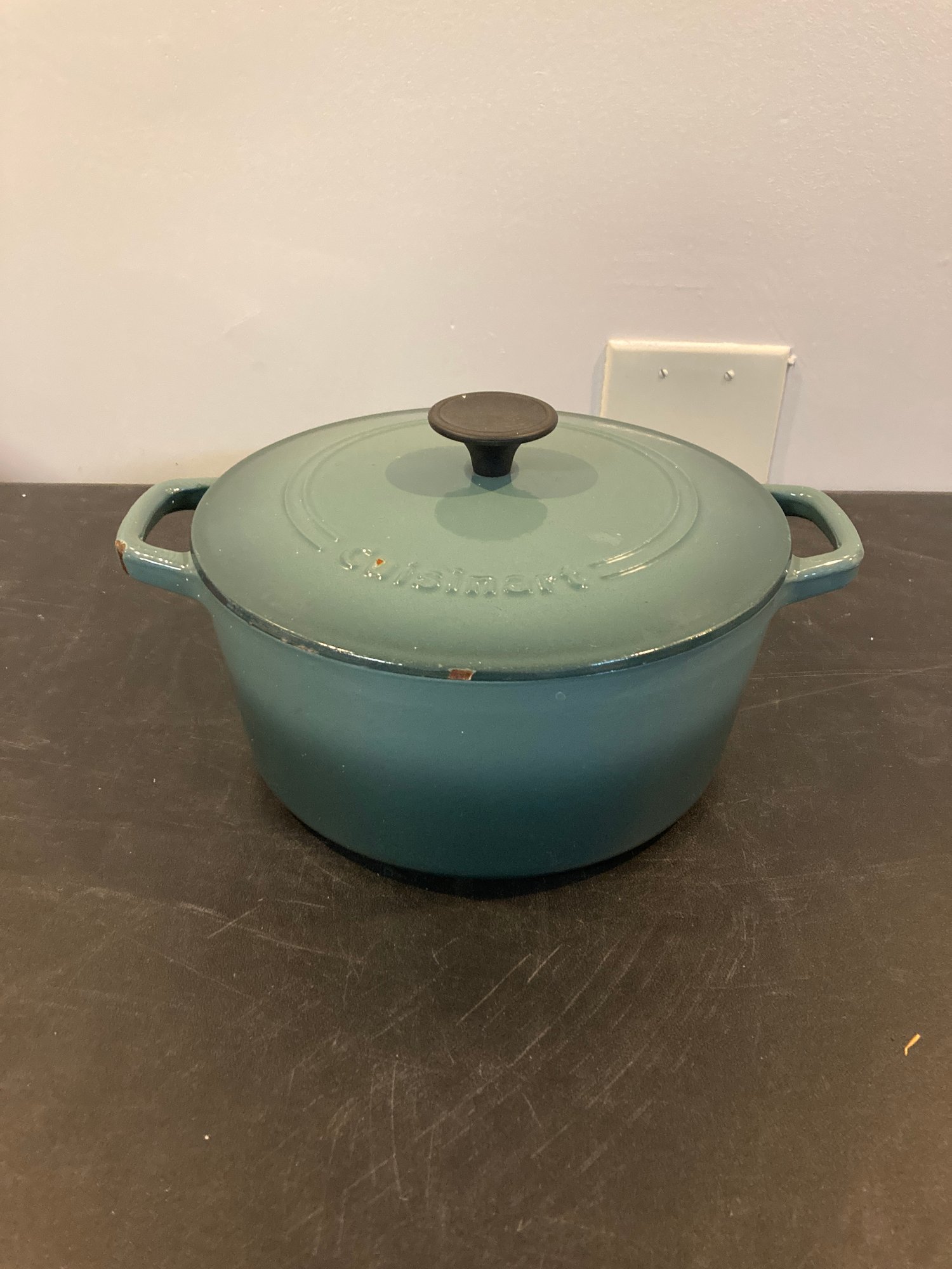 Cusinart Enamel /cast Iron Dutch Oven #12941 | Auctionninja.com