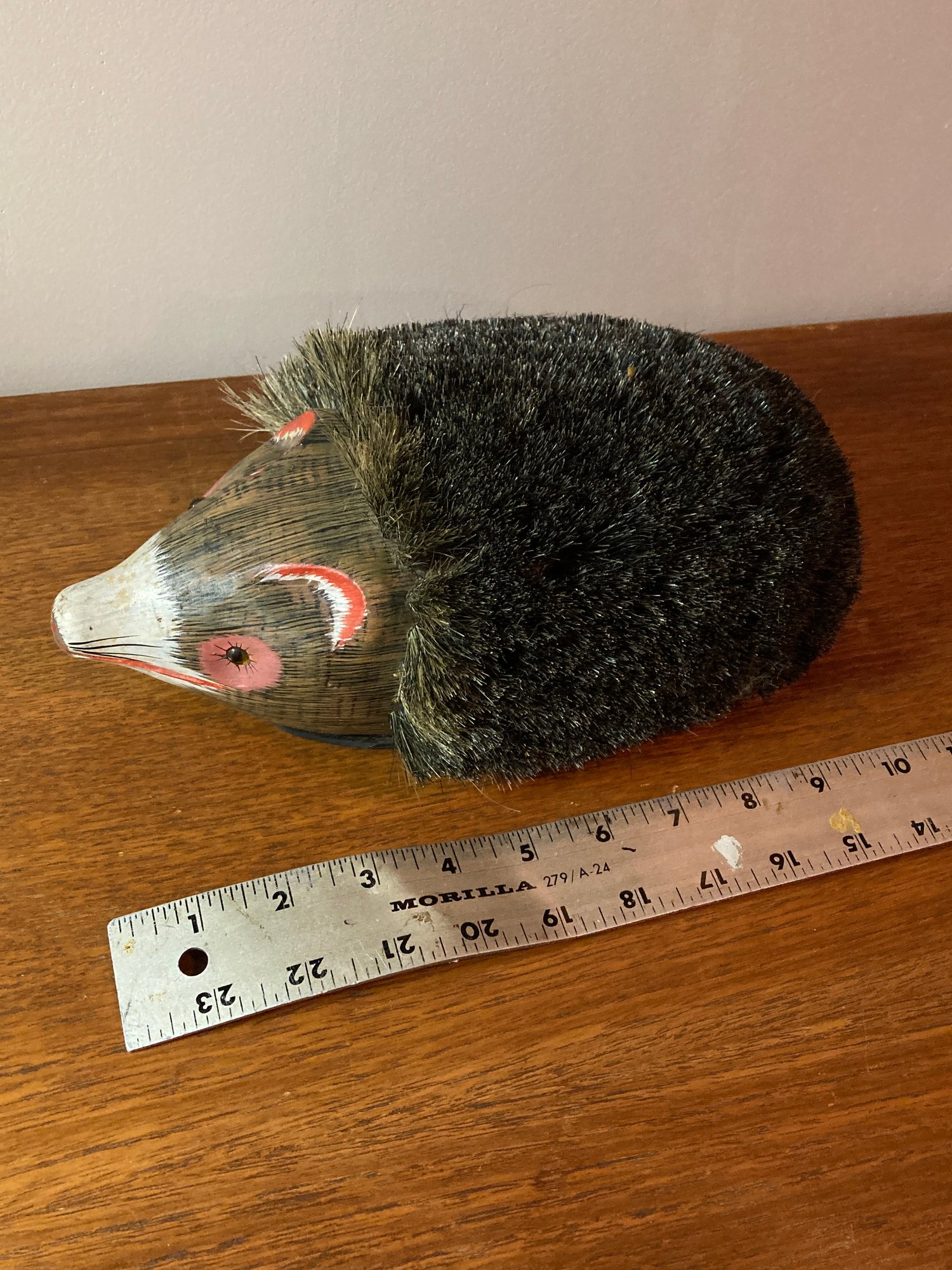 Hand Crafted Boot Scrapper, Hedgehog #13114 | Auctionninja.com