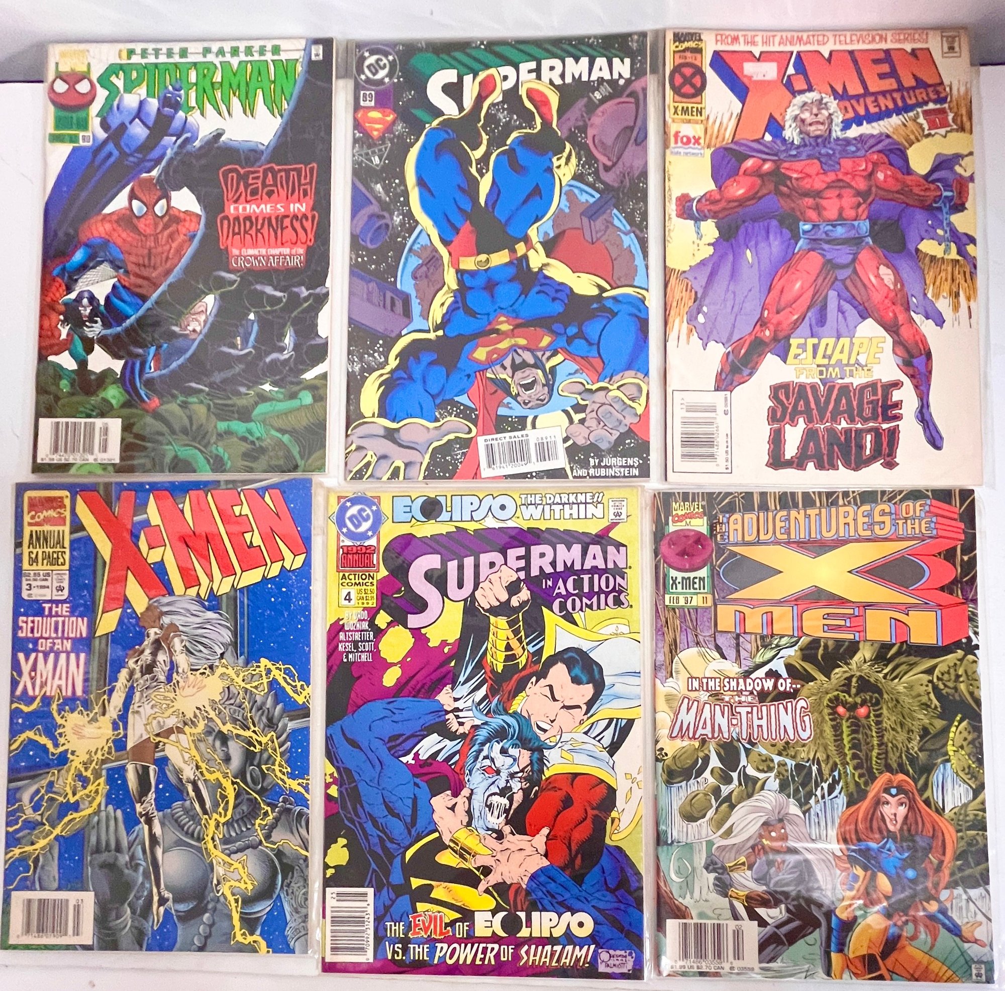 6 Assorted Comic Books #2176041 | Auctionninja.com