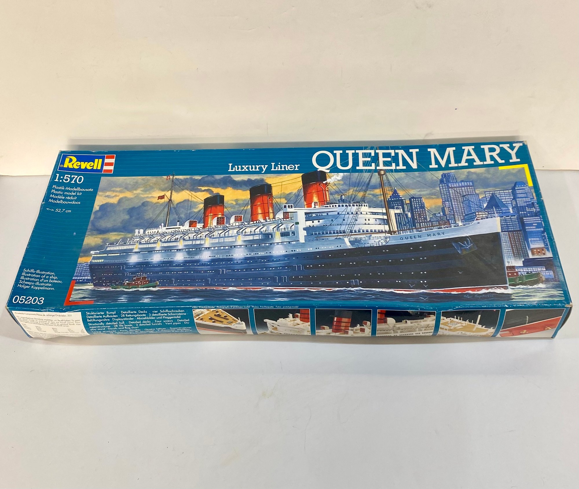 Queen Mary Model Ship Making Kit #6312 | Auctionninja.com