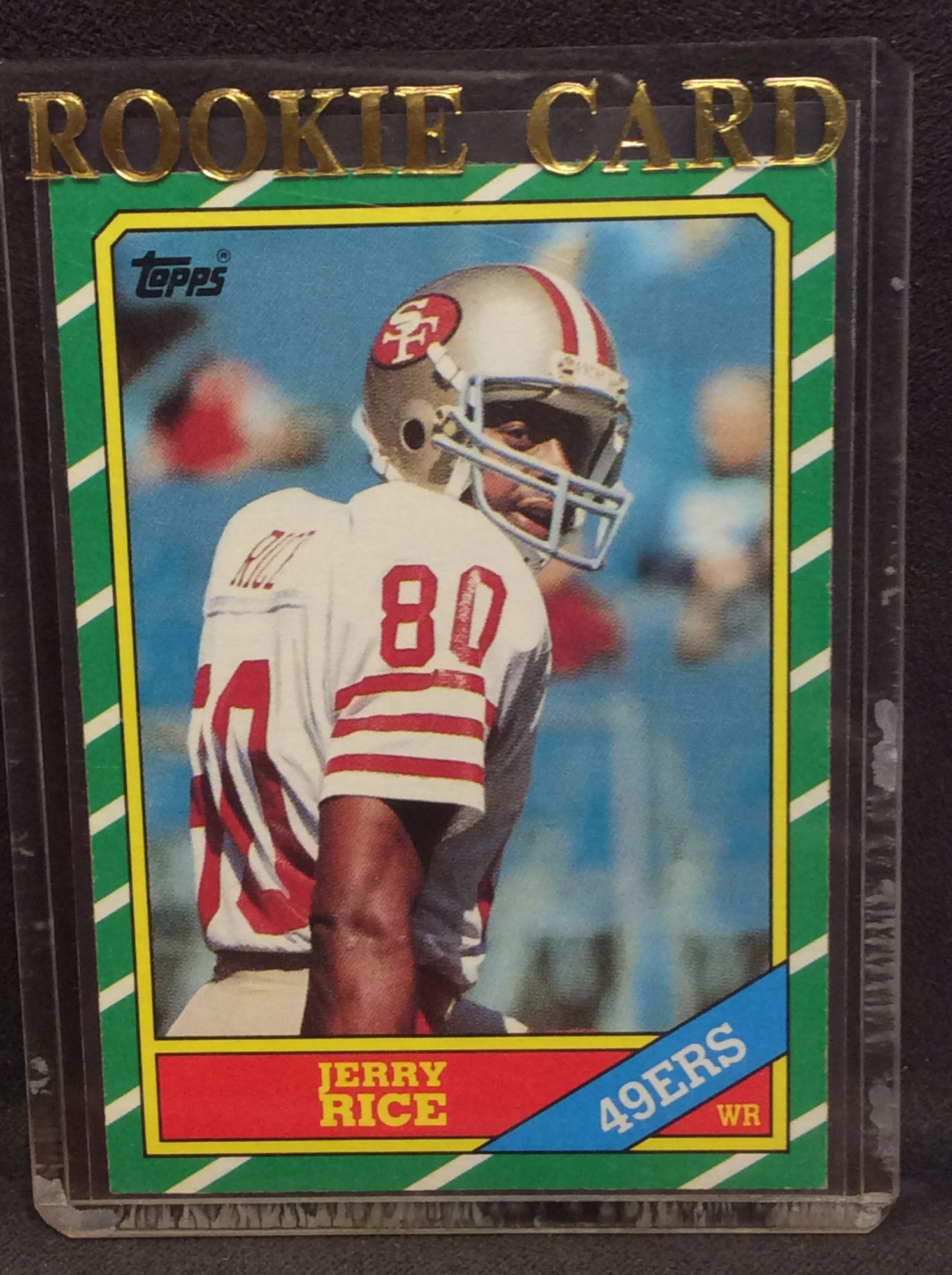 1986 Topps Jerry Rice Rookie #2087831 | Auctionninja.com