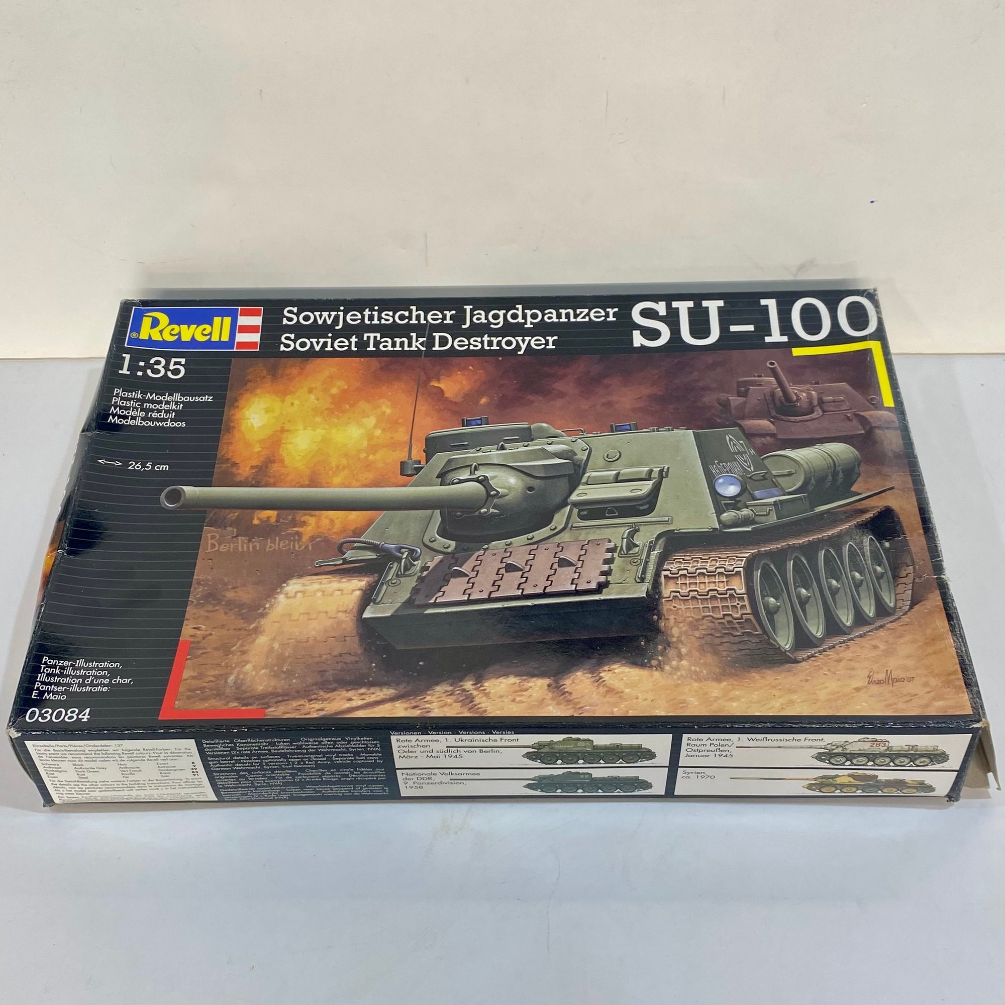 SU-100 Replica Model Making Kit #6340 | Auctionninja.com