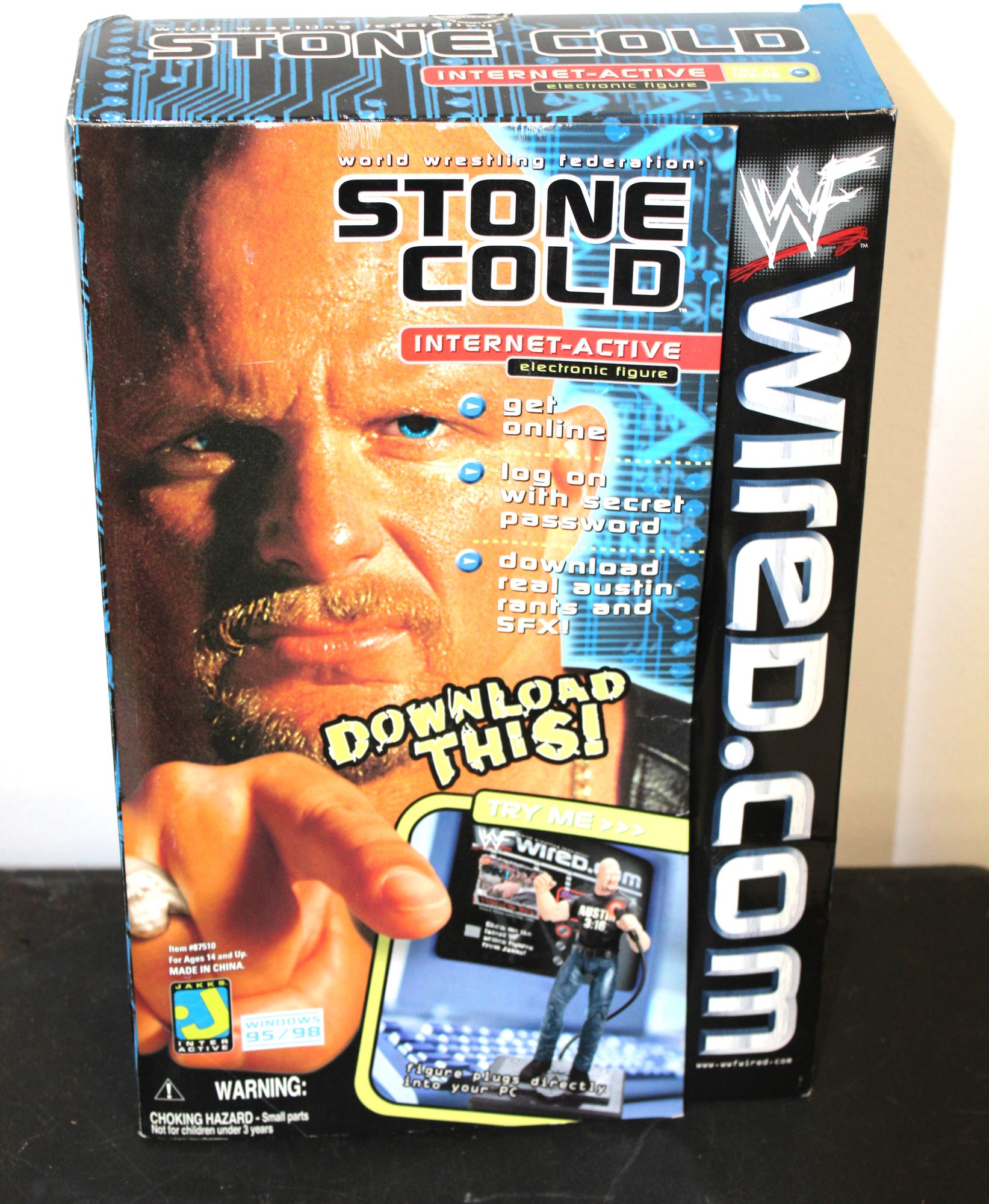 Wwe Stone Cold Steve Austin In Box #22943 | Auctionninja.com