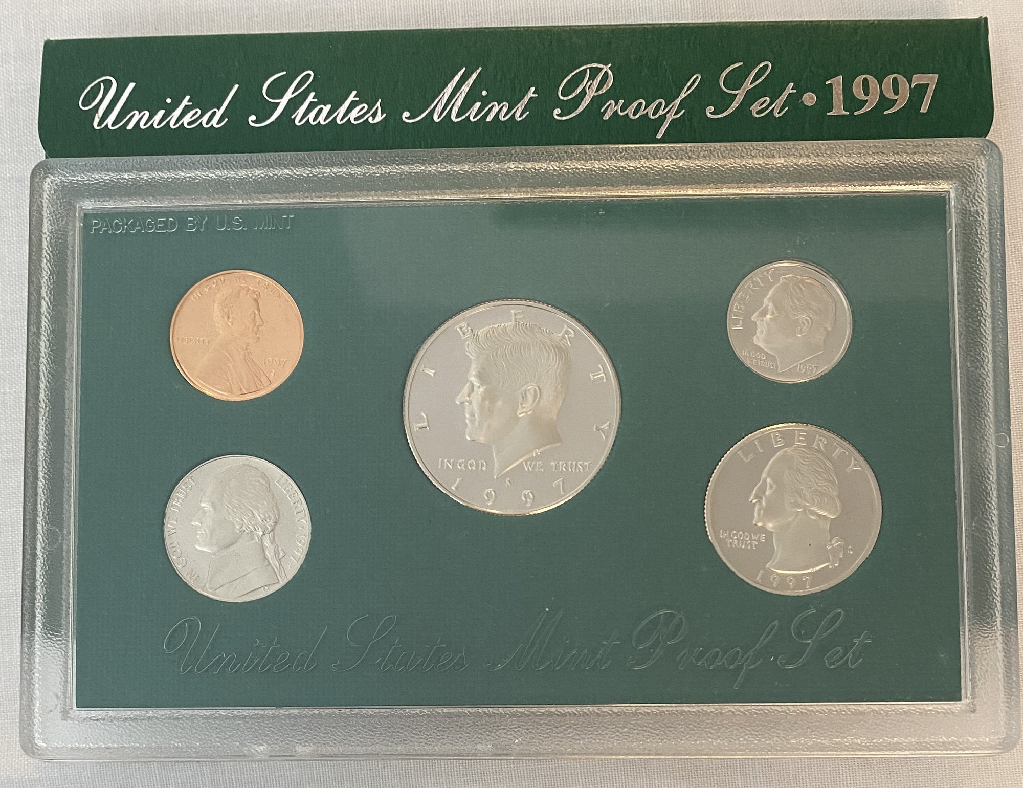 1997 US Mint Proof Set #2089643 | Auctionninja.com
