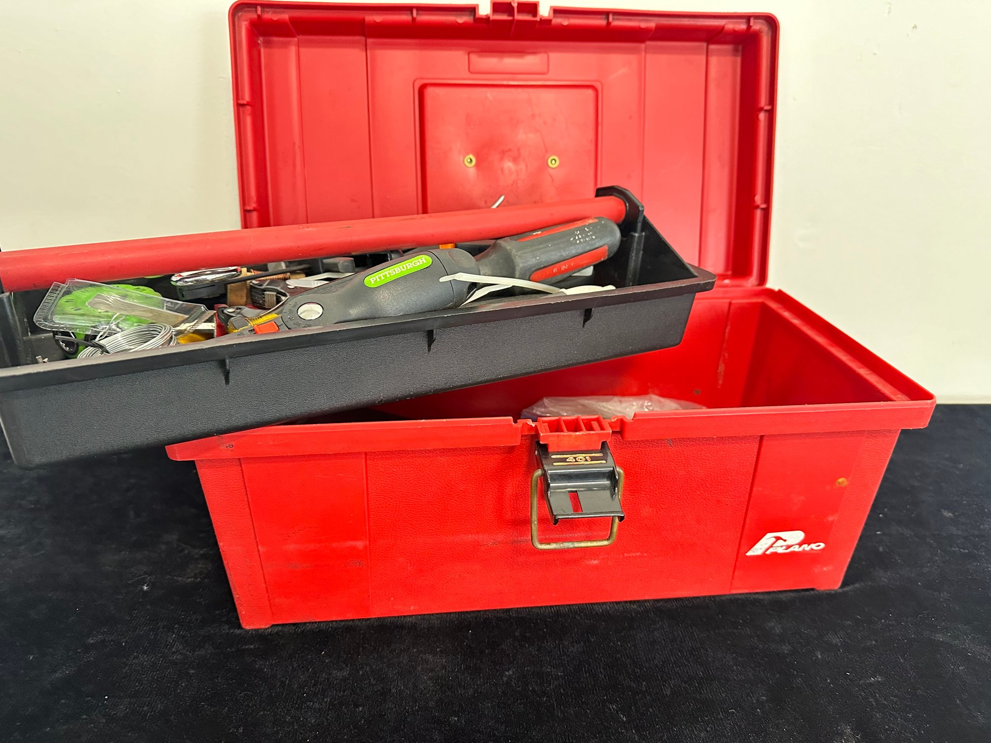 Plano Tool Box And Tool Collection #14320 | Auctionninja.com