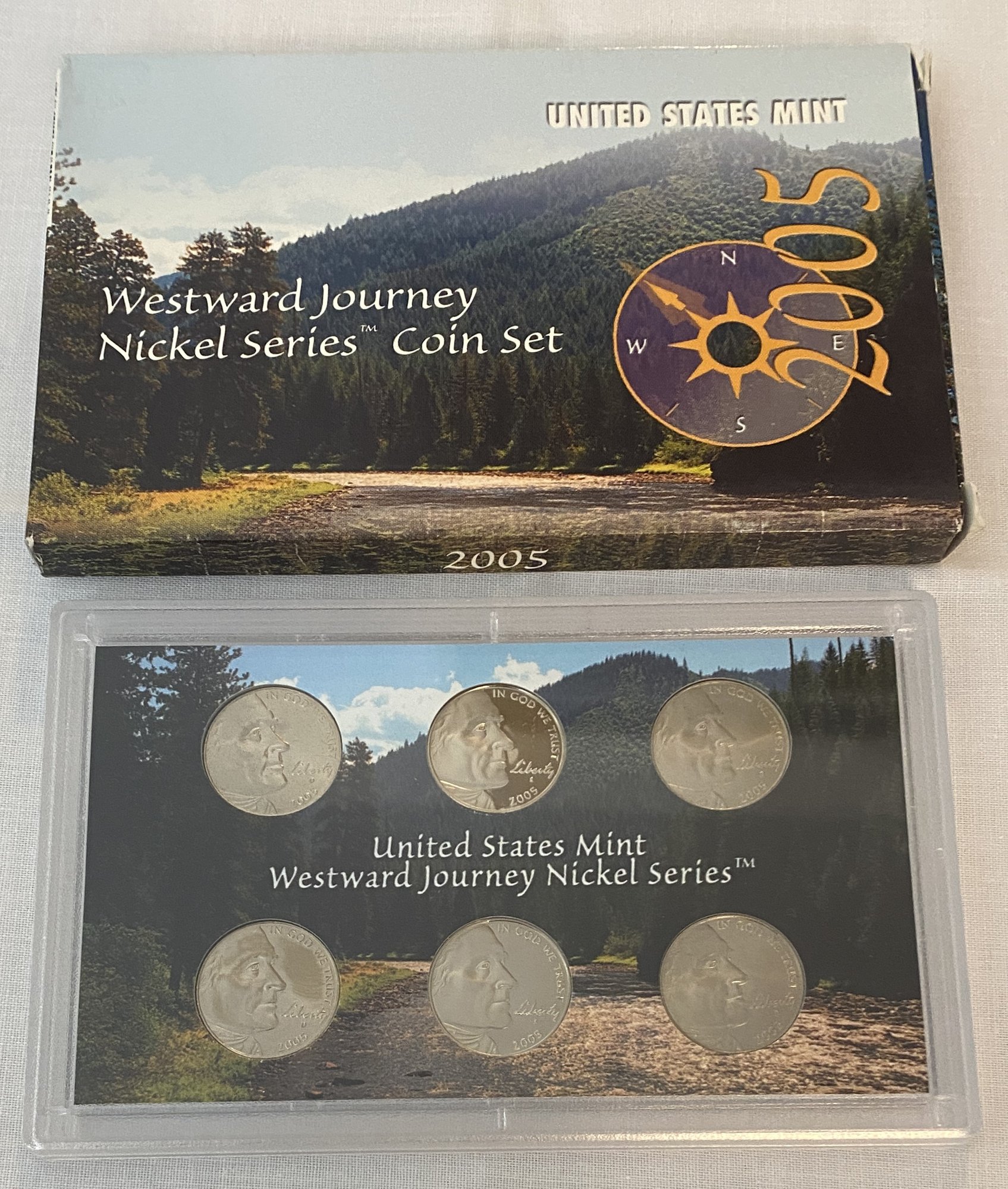 2005 Westward Journey Nickel Set #4024 | Auctionninja.com