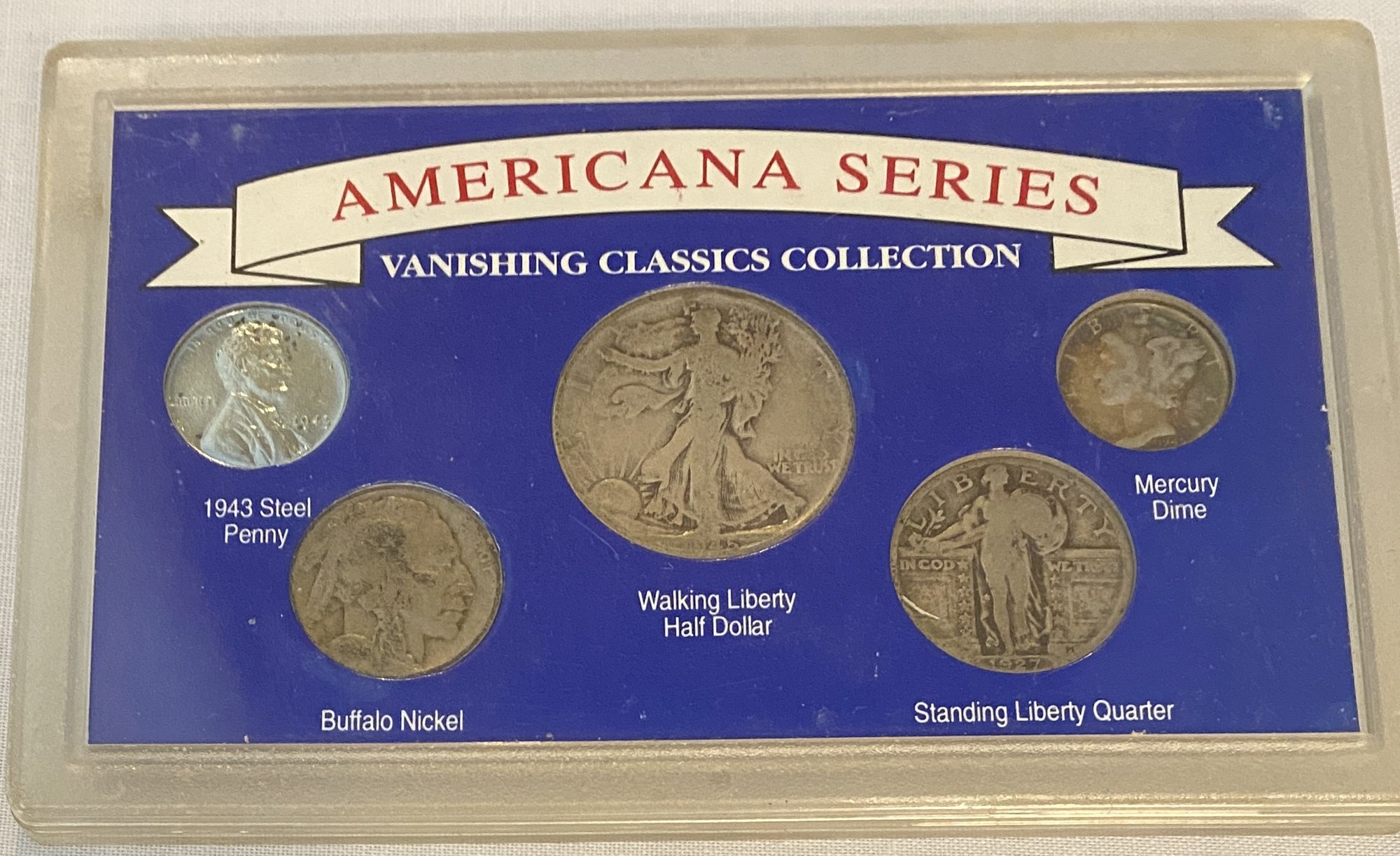 US Coins Americana Series Vanishing Classics Collection 5 Coin Silver ...