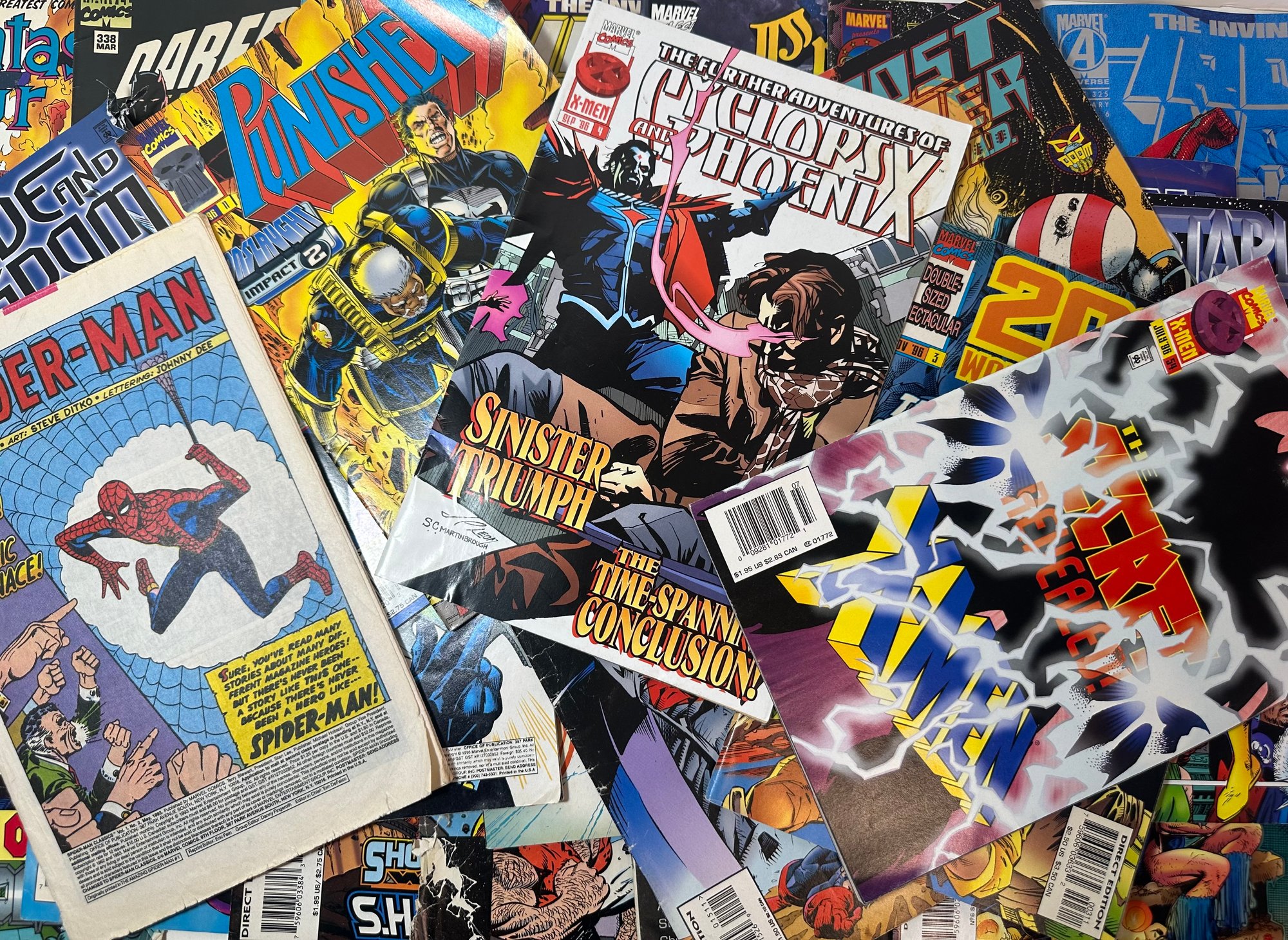 Large Lot Of Marvel Comics #20440 | Auctionninja.com