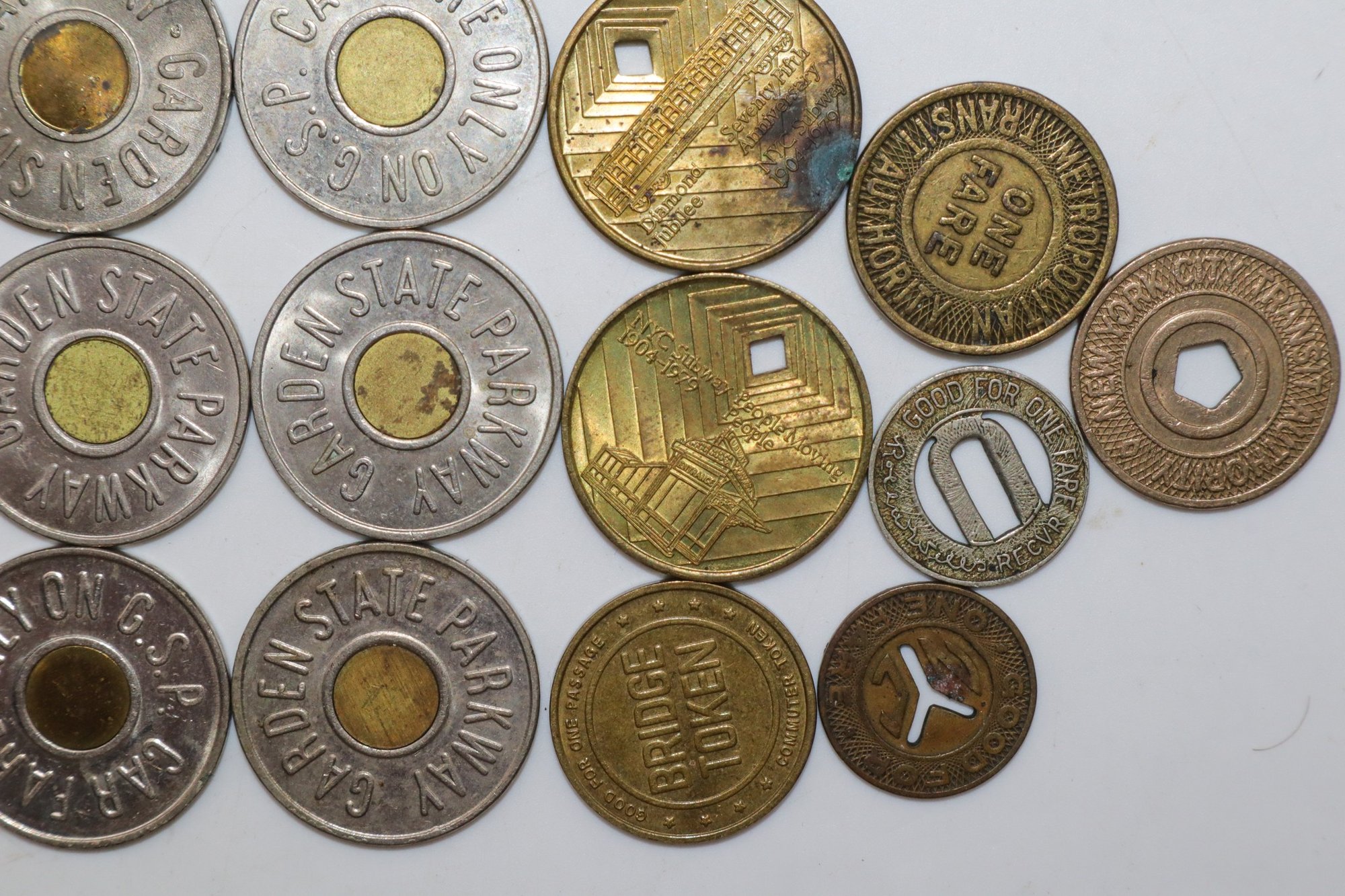 Large Lot Of Transit Tokens #2133487 | Auctionninja.com